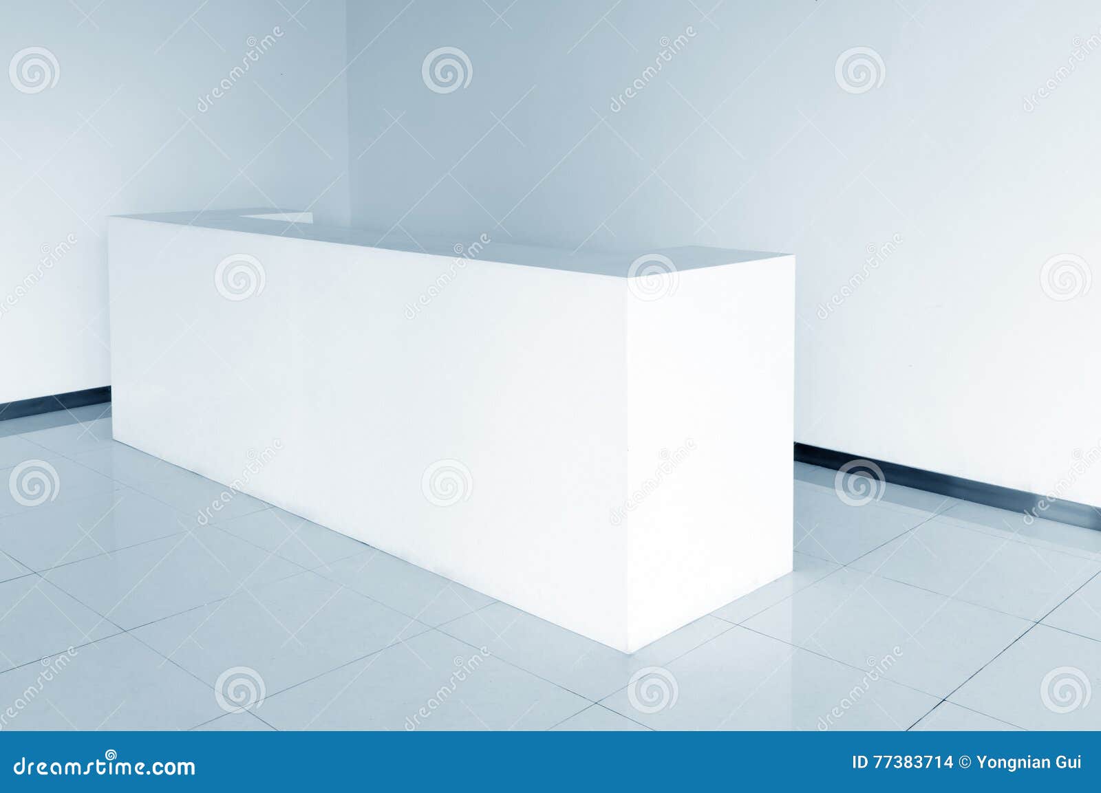Counter hall stock photo. Image of company, counter, decoration - 77383714