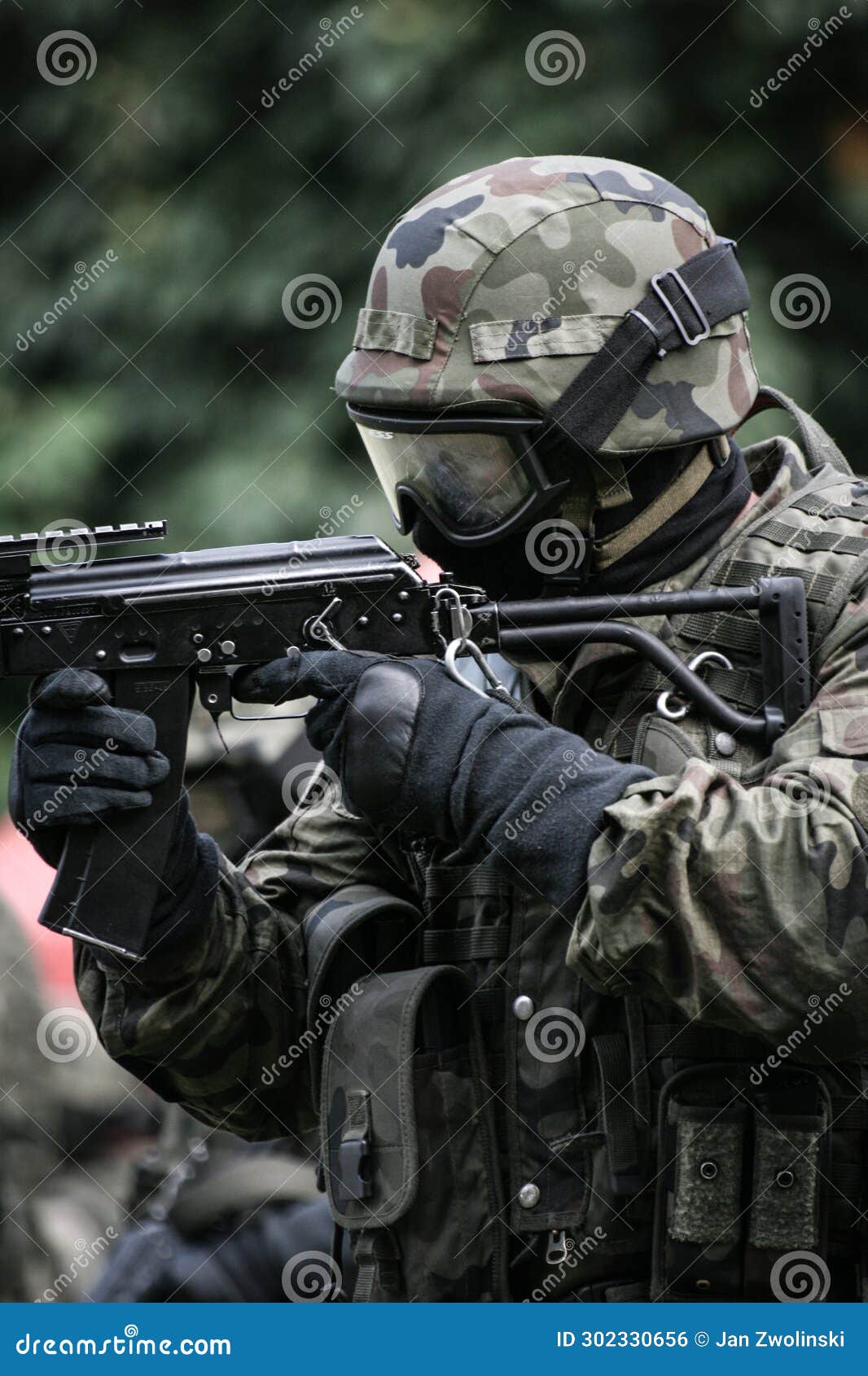 Counter Terrorist Unit Special Police Stock Photo - Image of attack ...