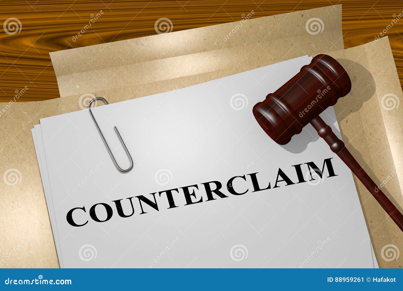 Counterclaim - Legal Concept Stock Illustration - Illustration of civil ...
