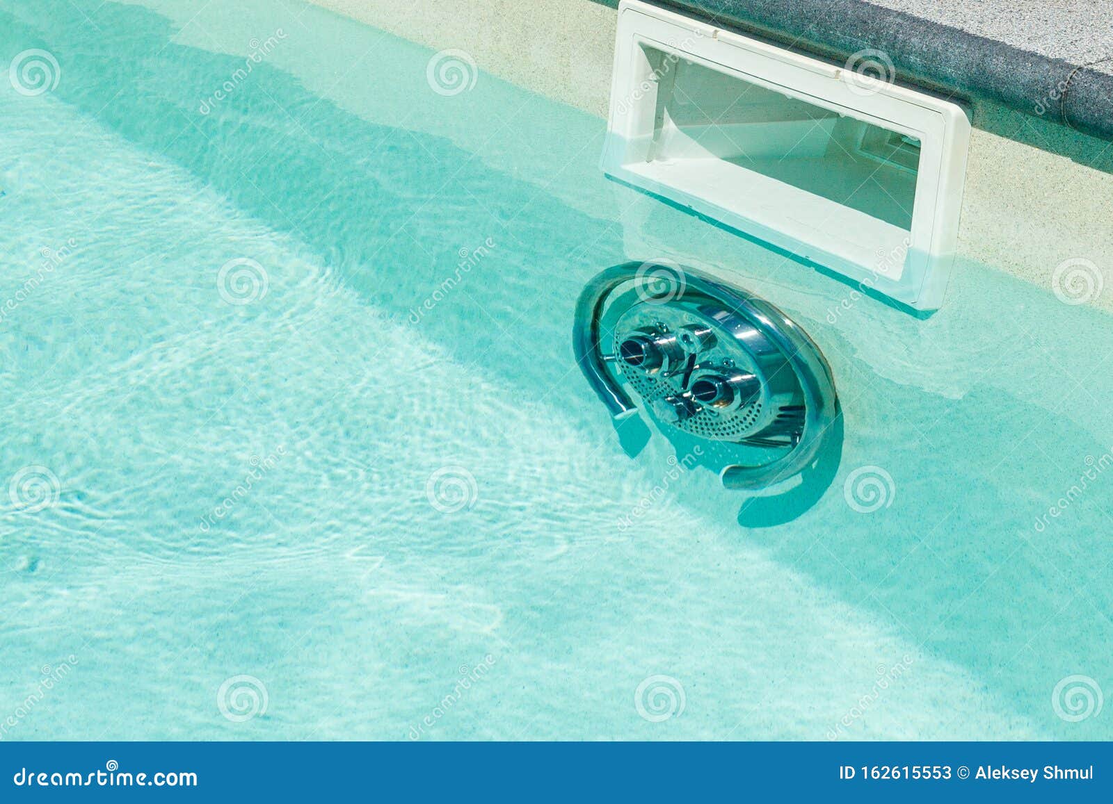 Countercurrent for the Pool. Water Attraction. Artificial Flow. Pump ...
