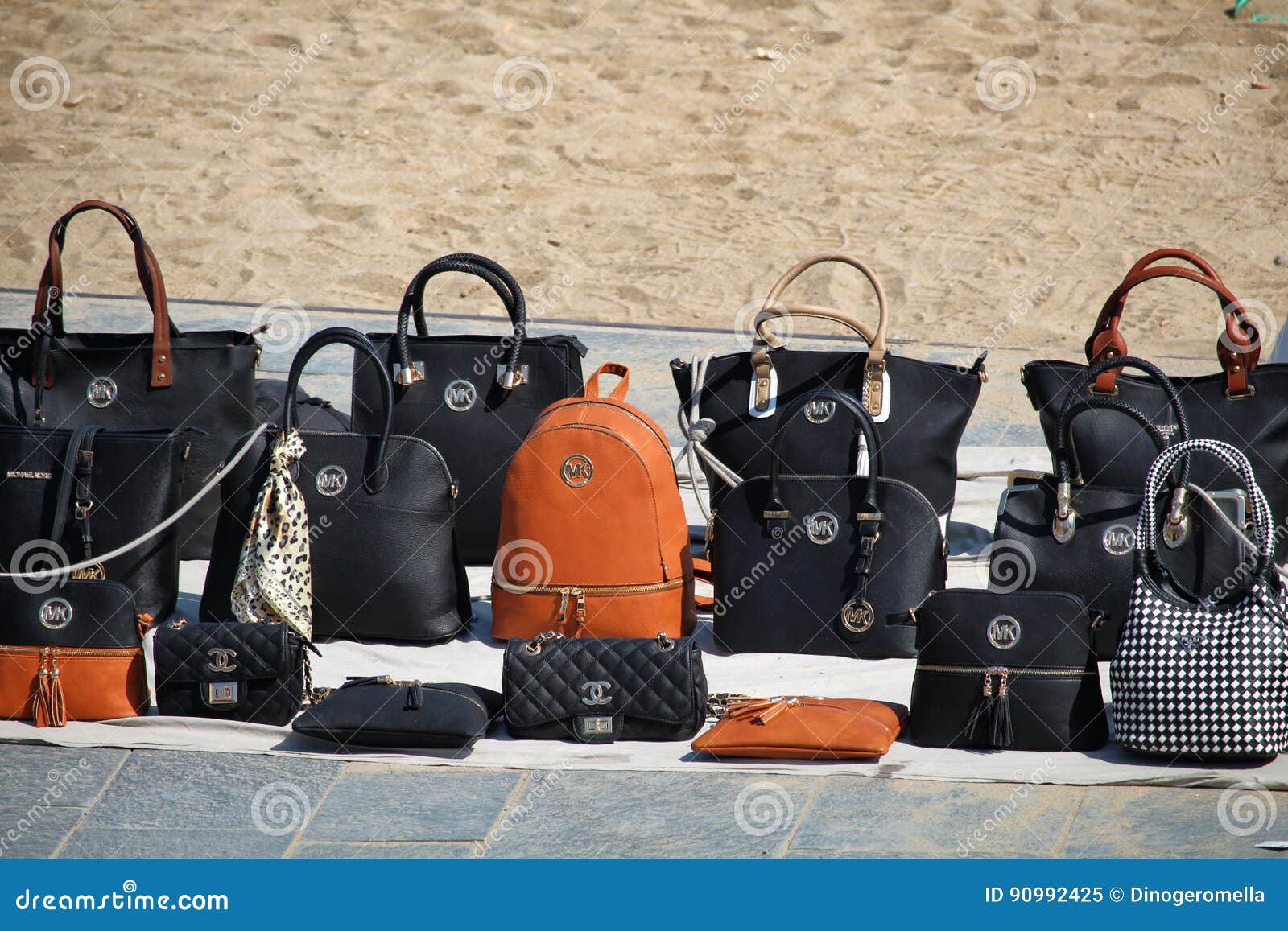 Counterfeit Brands Sold on the Beacah Editorial Image - Image of false ...