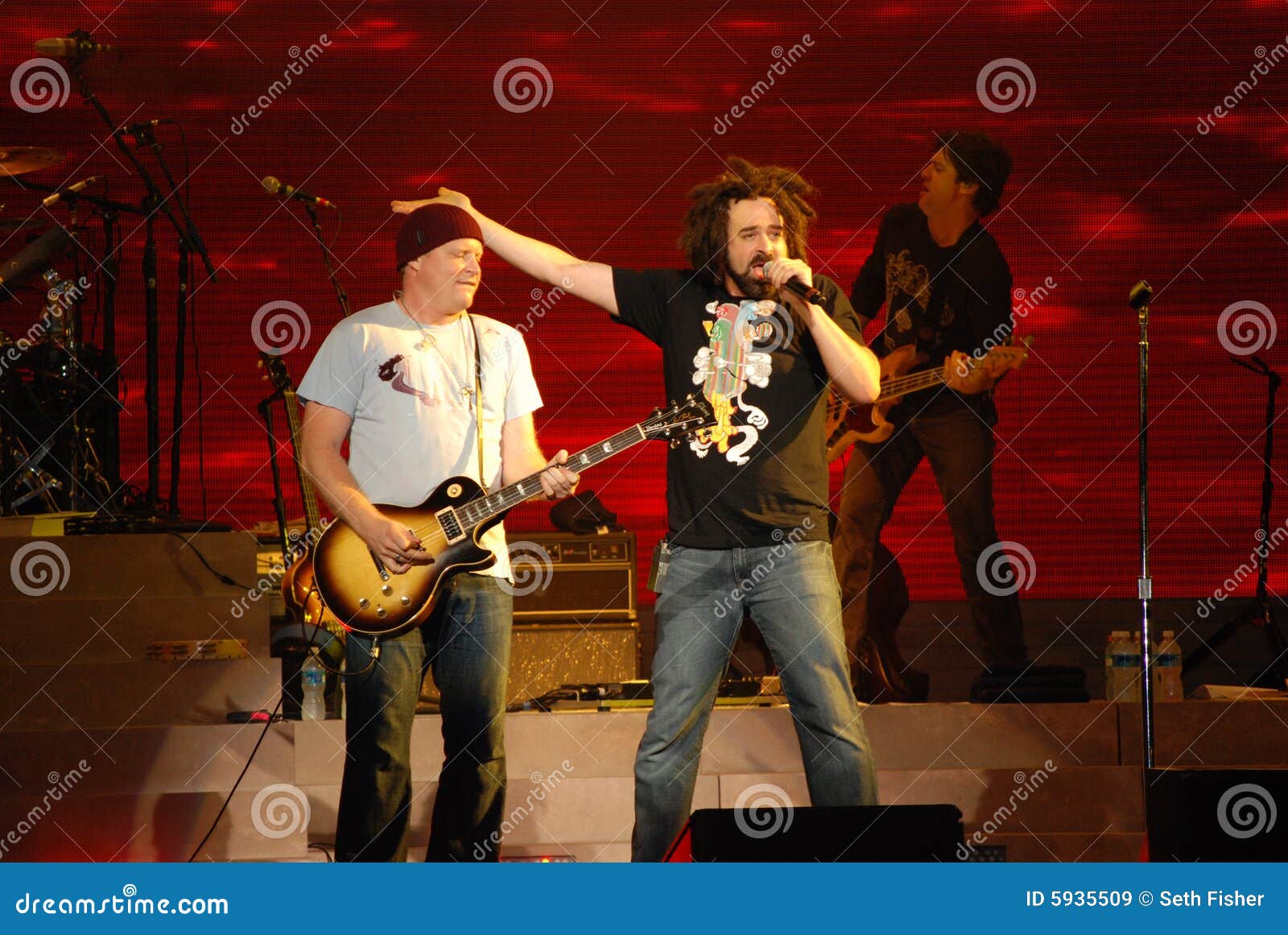 Counting Crows editorial stock image. Image of jamming - 5935509