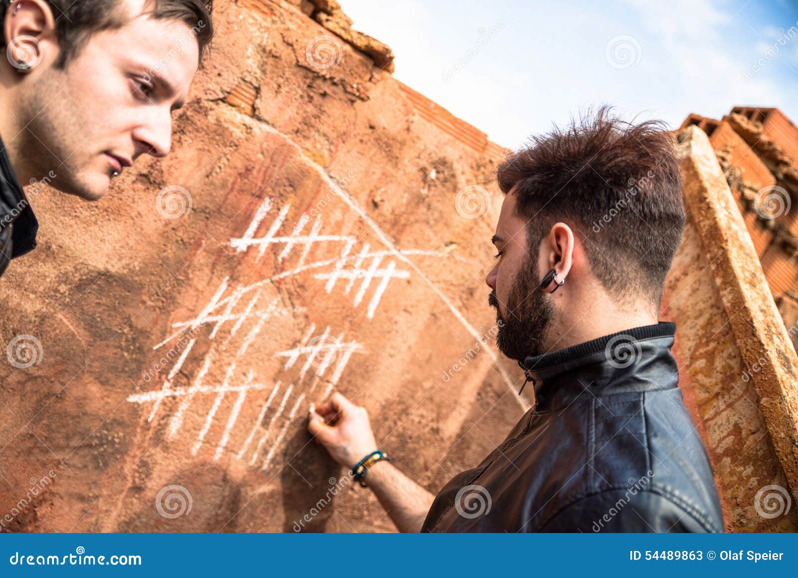 Counting days stock image. Image of markings, lines, thoughtful - 54489863