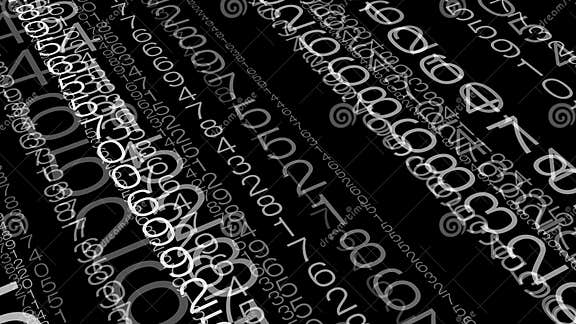 Counting Digits On Black Numerical Algorithm For Random Number Sequence Computational Data 8364