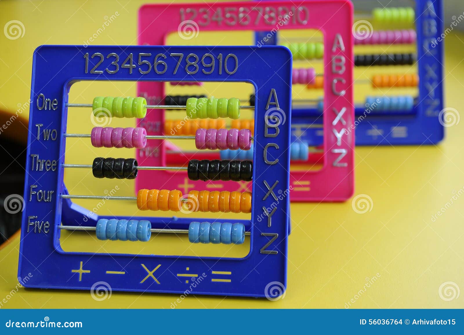 Counting frame stock photo. Image of kindergarden, green - 56036764