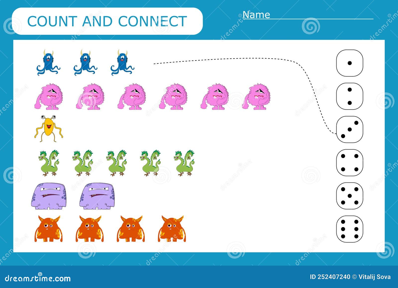 Counting game stock illustration. Illustration of counting - 252407240