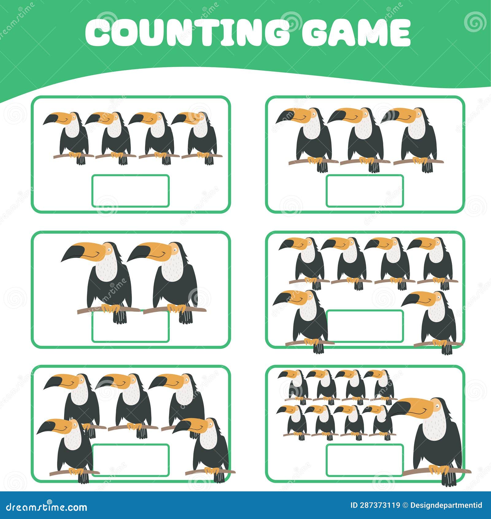 Mathematic Counting Tally Chart Cartoon Vector | CartoonDealer.com ...