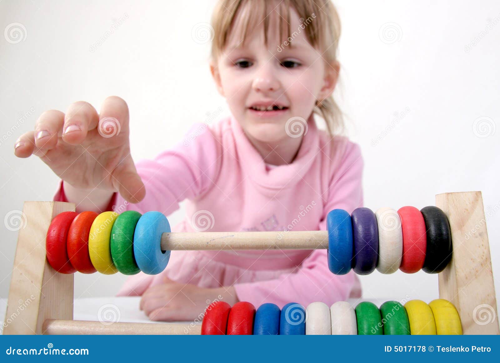 Counting girl stock photo. Image of face, maths, colored - 5017178