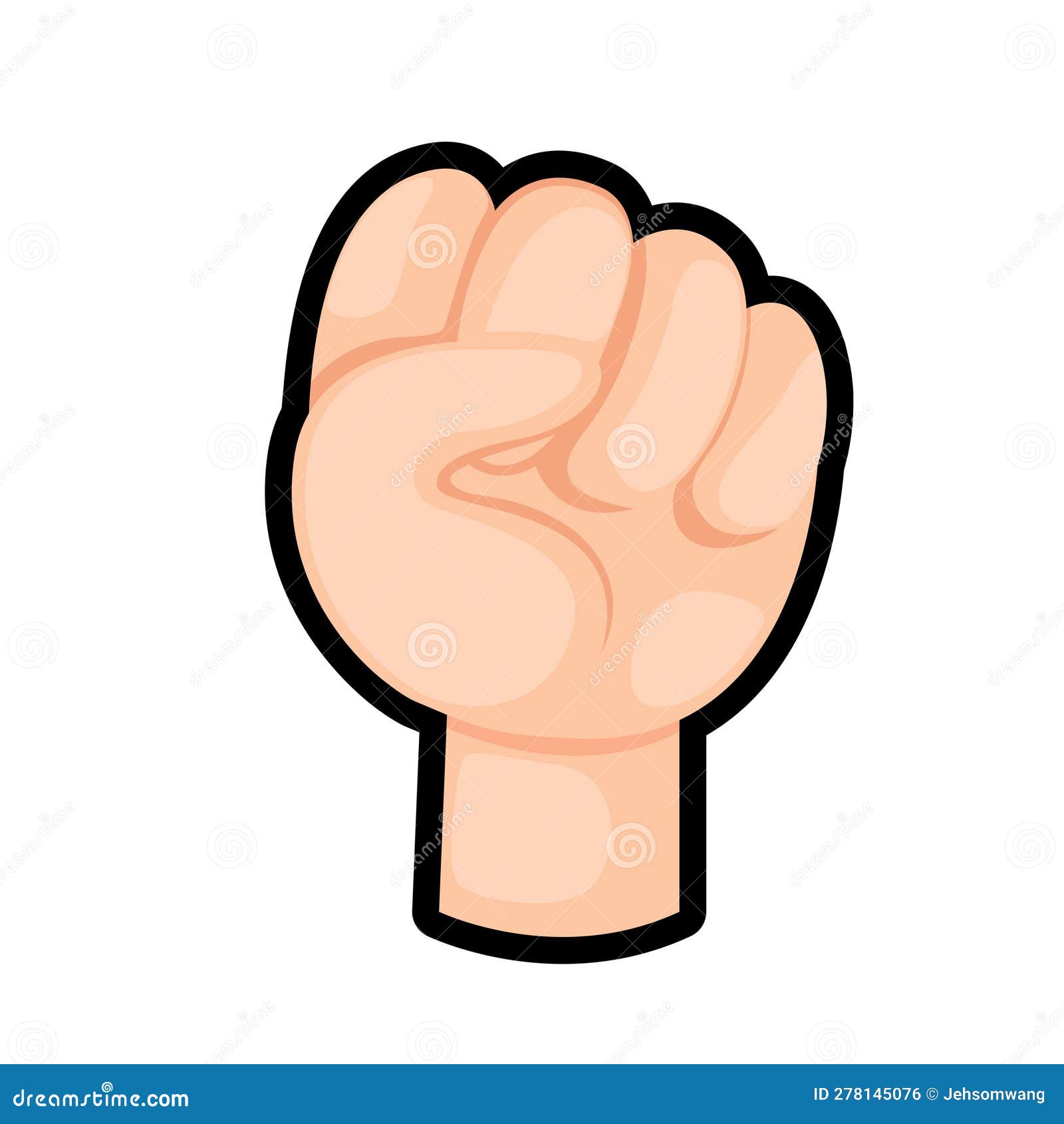 Counting Hand.finger Number Zero Stock Vector - Illustration of ...