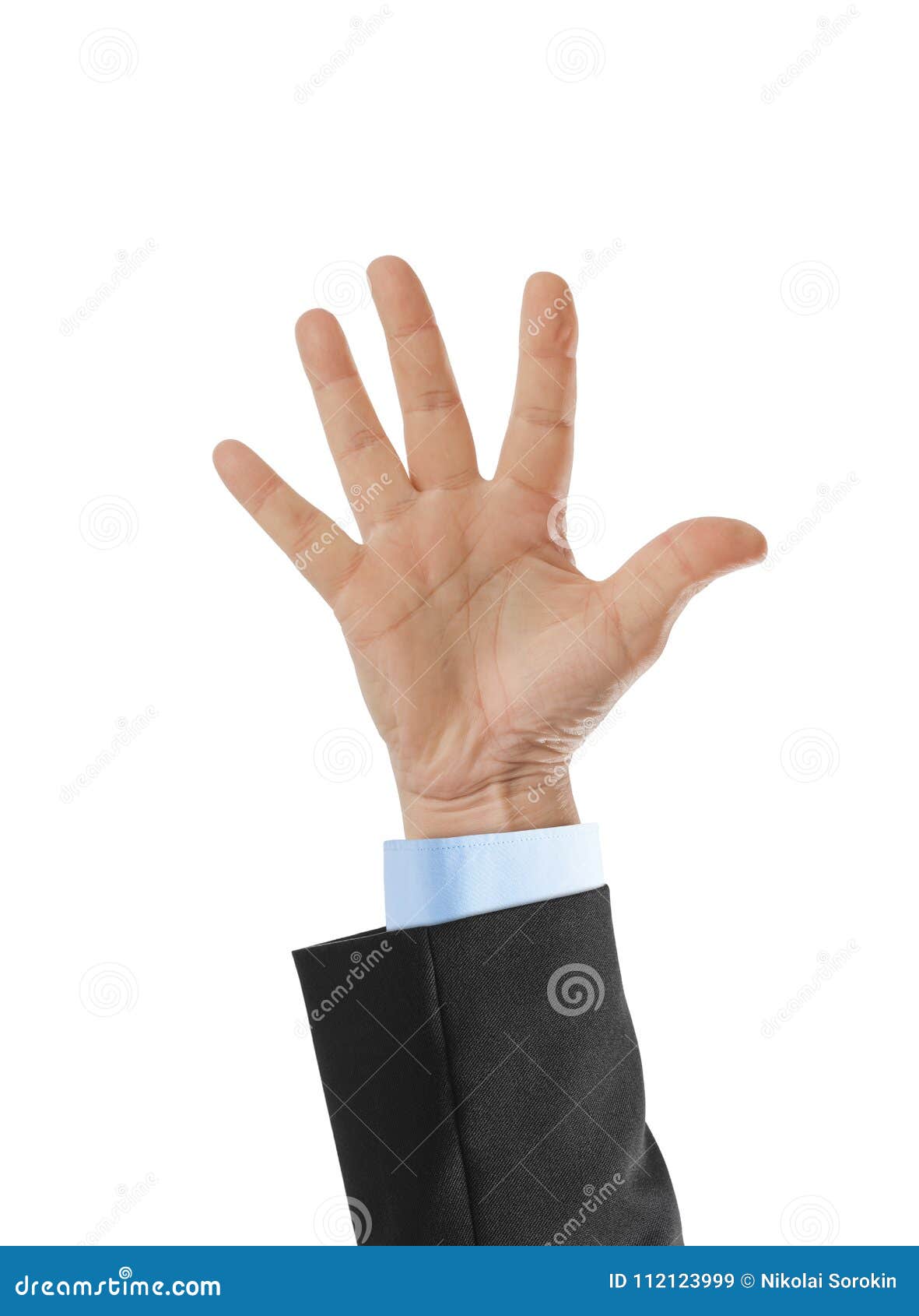 Counting hand - five stock image. Image of object, identity - 112123999