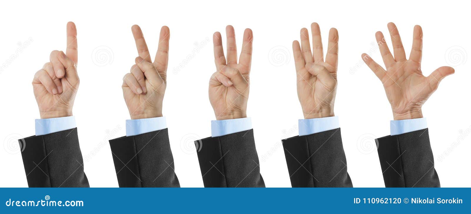 Counting Hands With Yellow Calendar Displaying Number Three For ...