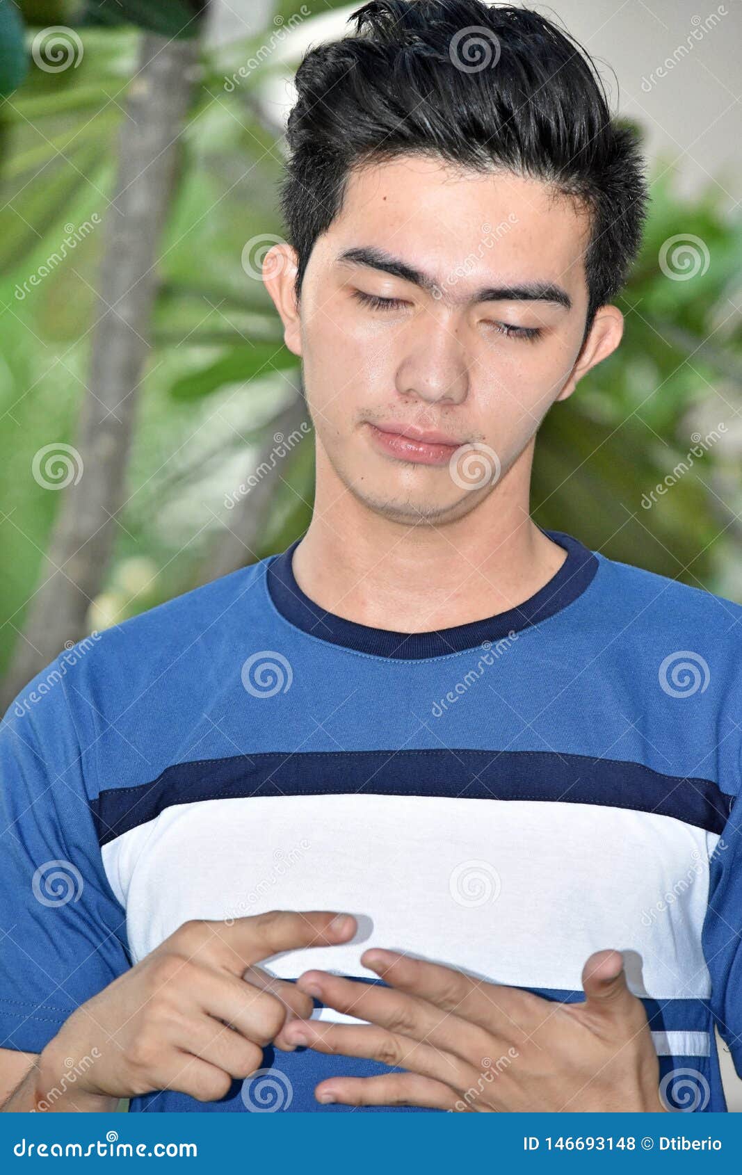 Counting Handsome Asian Male Stock Photo - Image of maths, male: 146693148