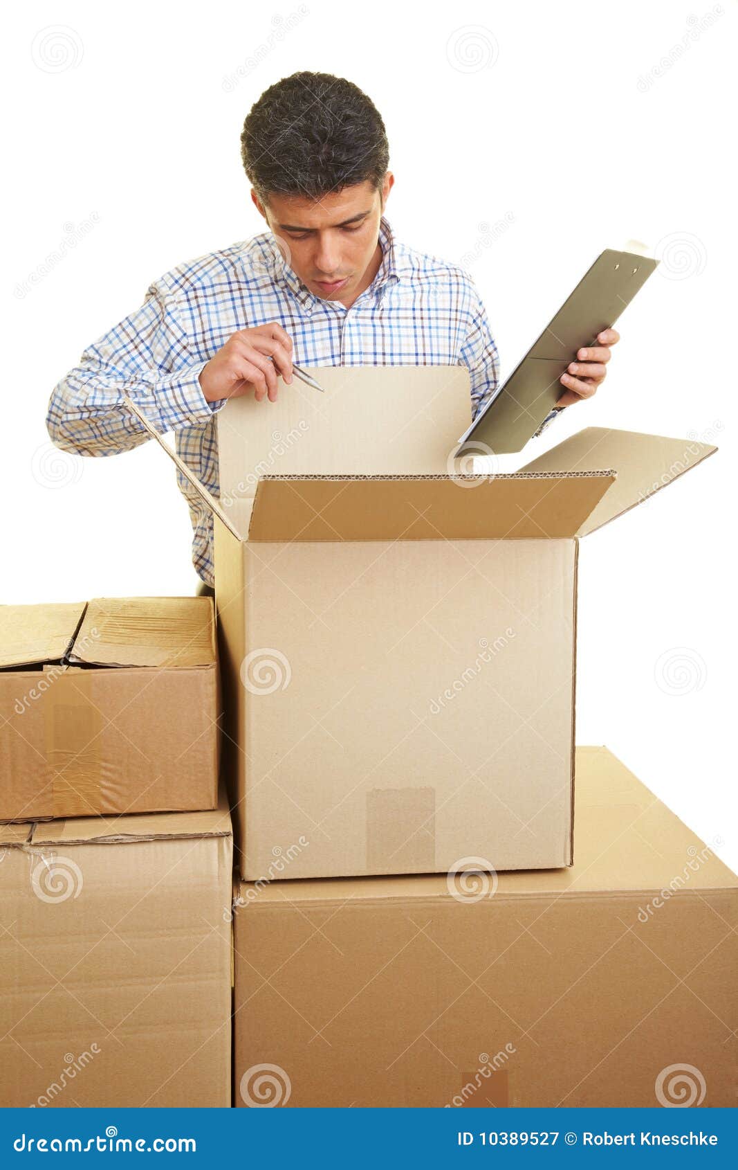 Counting items stock image. Image of examiner, helper - 10389527