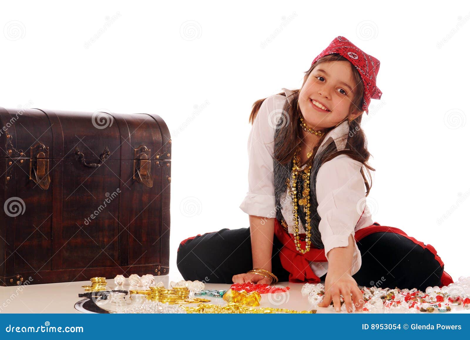 Counting Jewels stock photo. Image of chest, smile, white - 8953054