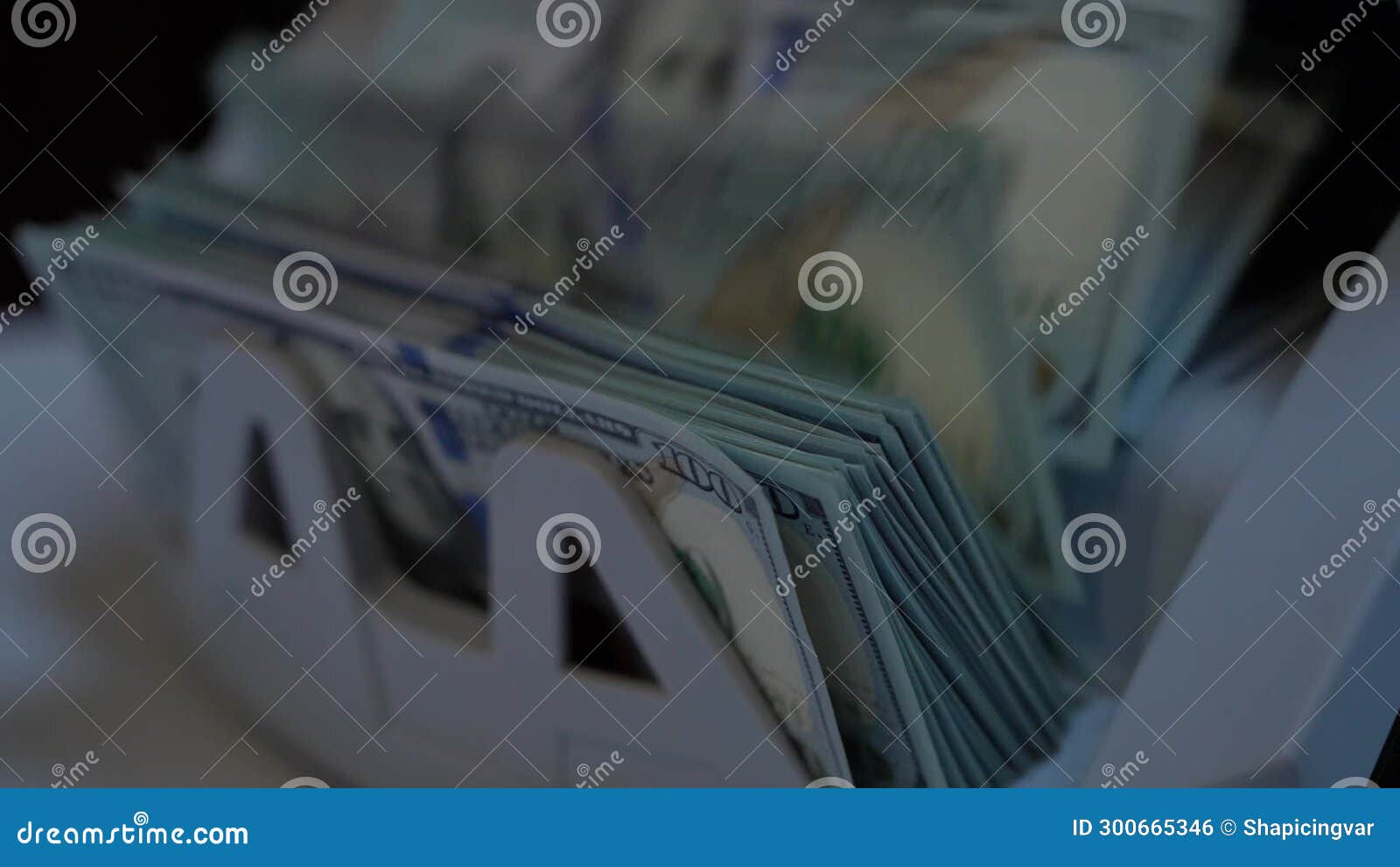 Counting Machine for Banknotes. Ukrainian Banknote Counting Machine ...