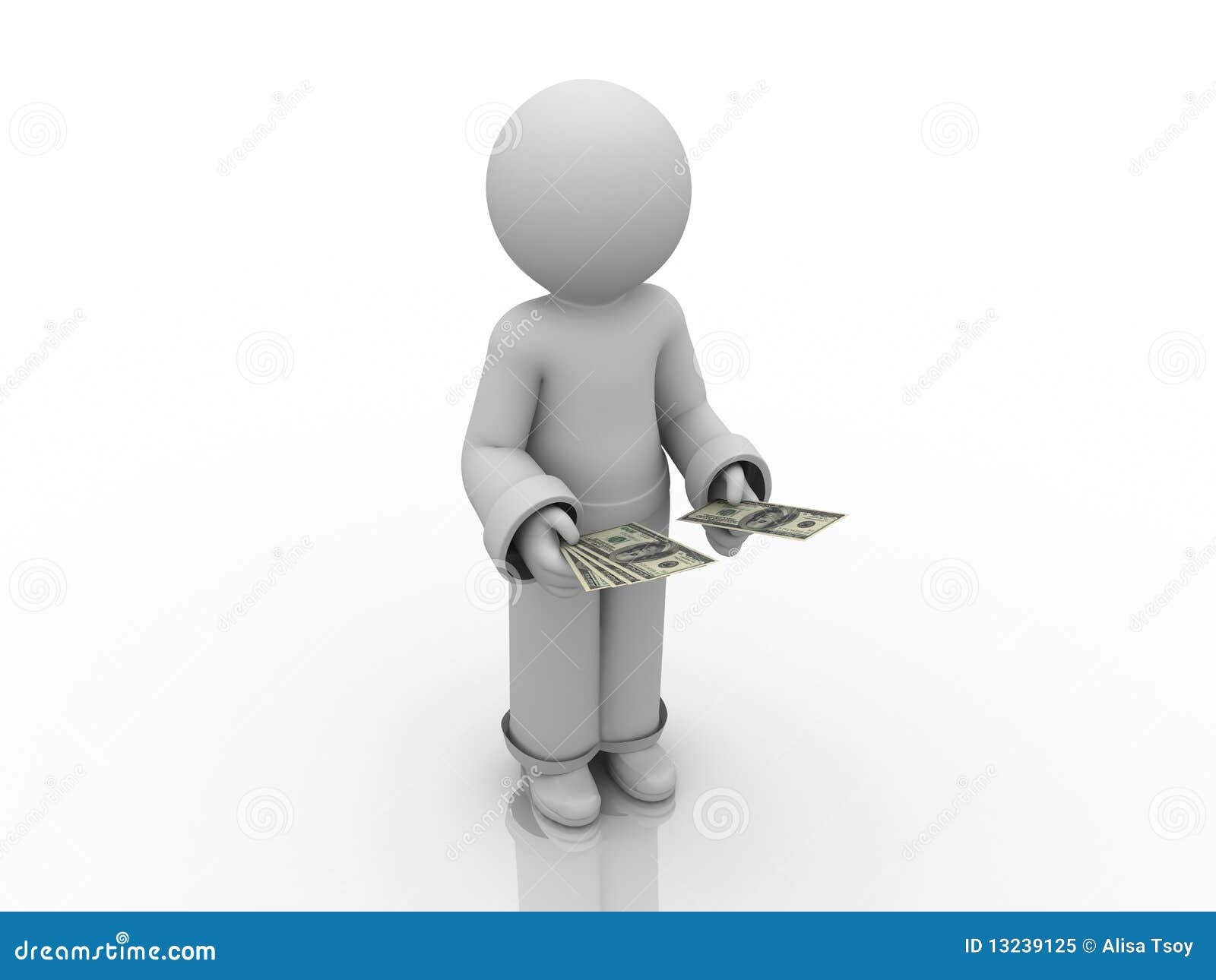 Counting money stock illustration. Illustration of financial - 13239125