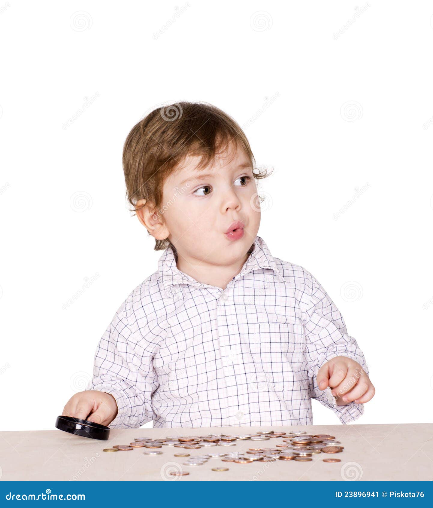 Counting the money. stock image. Image of happy, cheerful - 23896941