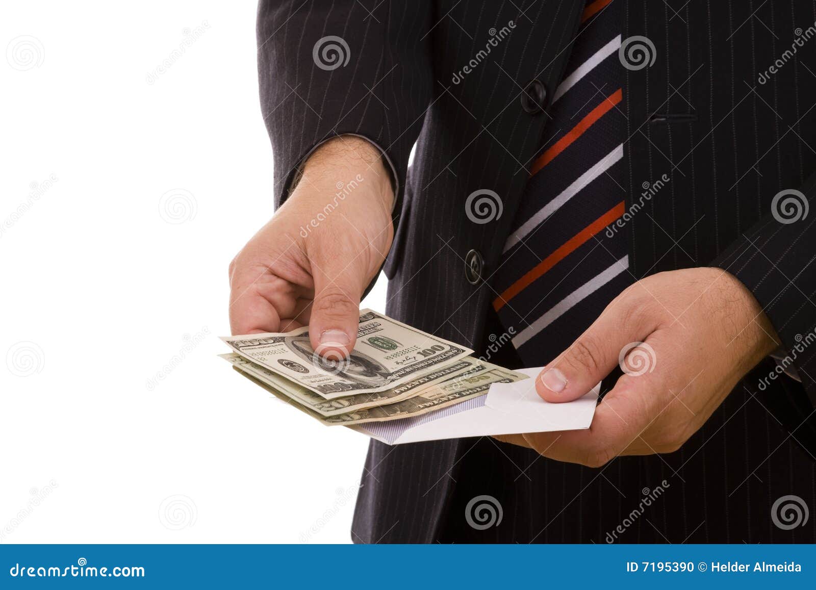 Counting the money stock photo. Image of envelope, counting - 7195390