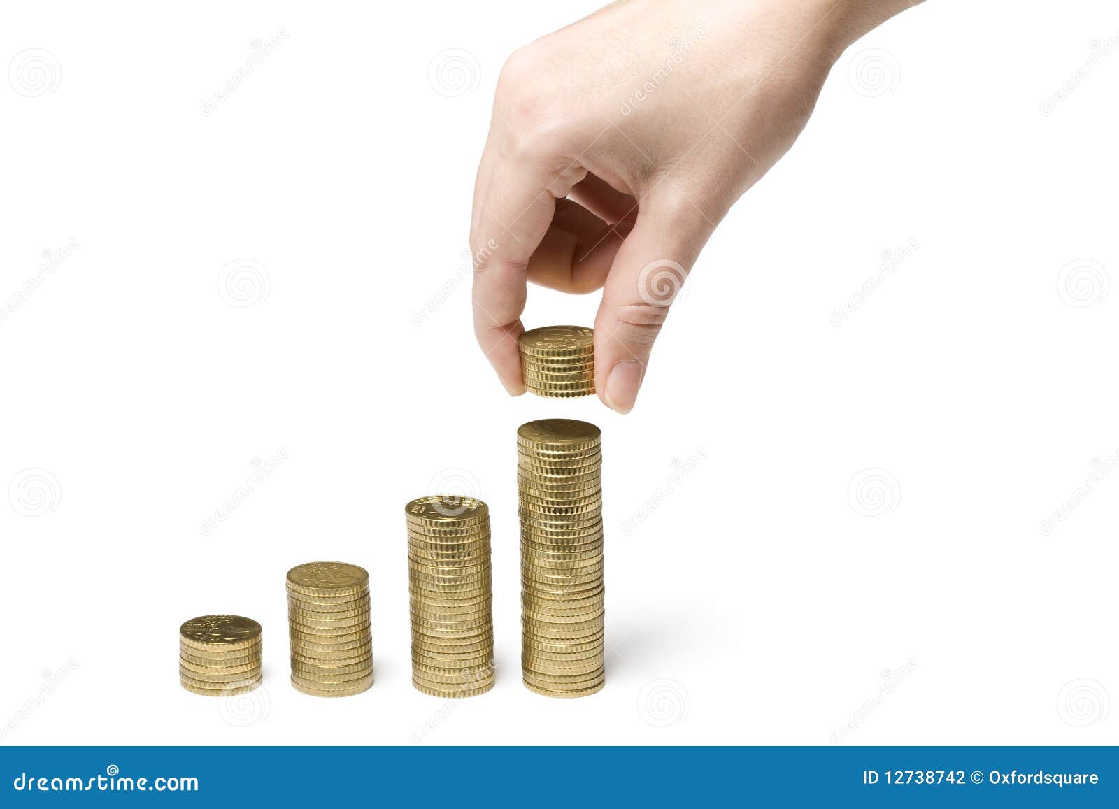 Counting Money for the Bank Stock Photo - Image of revenue, banking ...