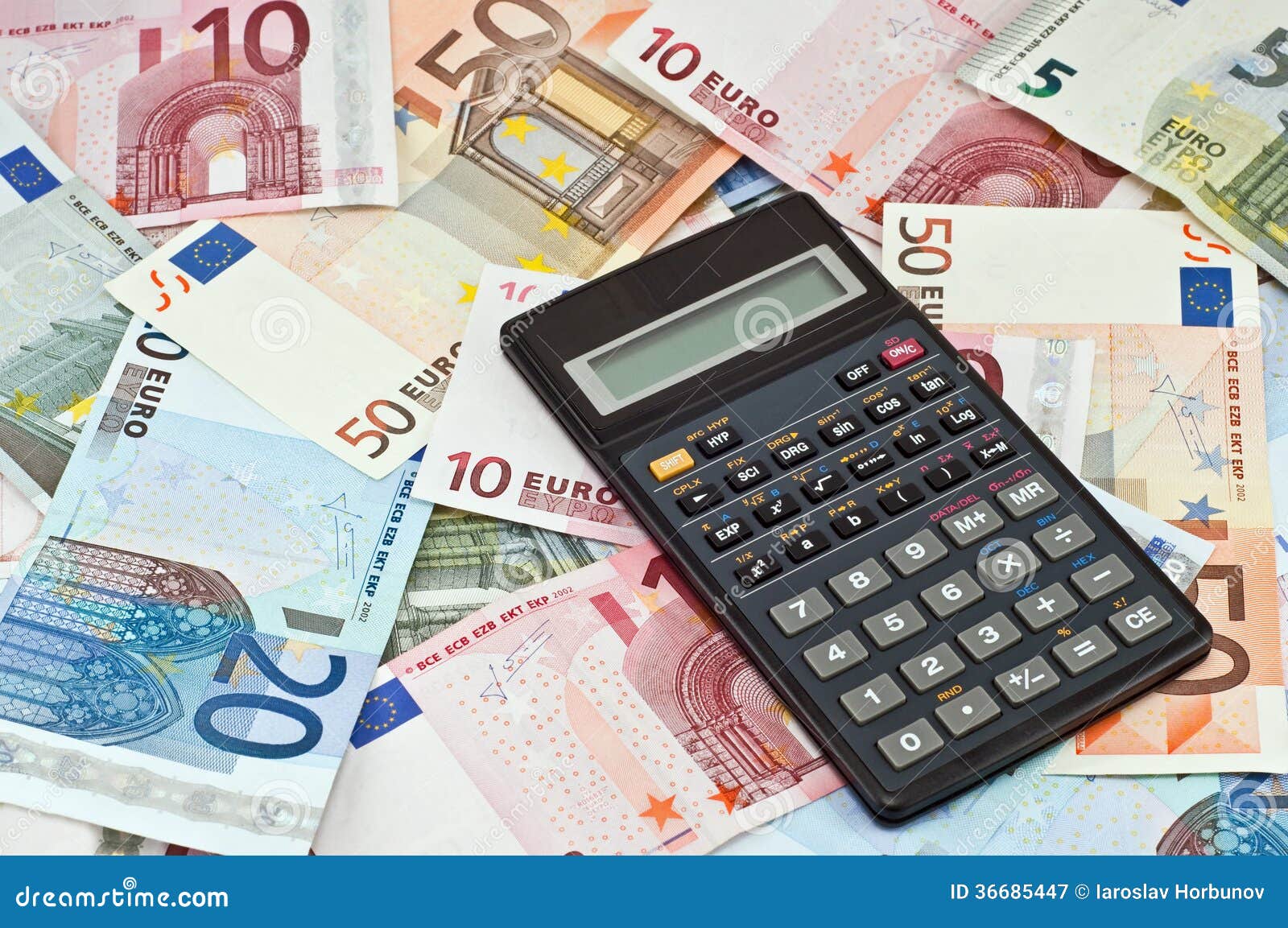 Counting money stock image. Image of european, banknotes - 36685447