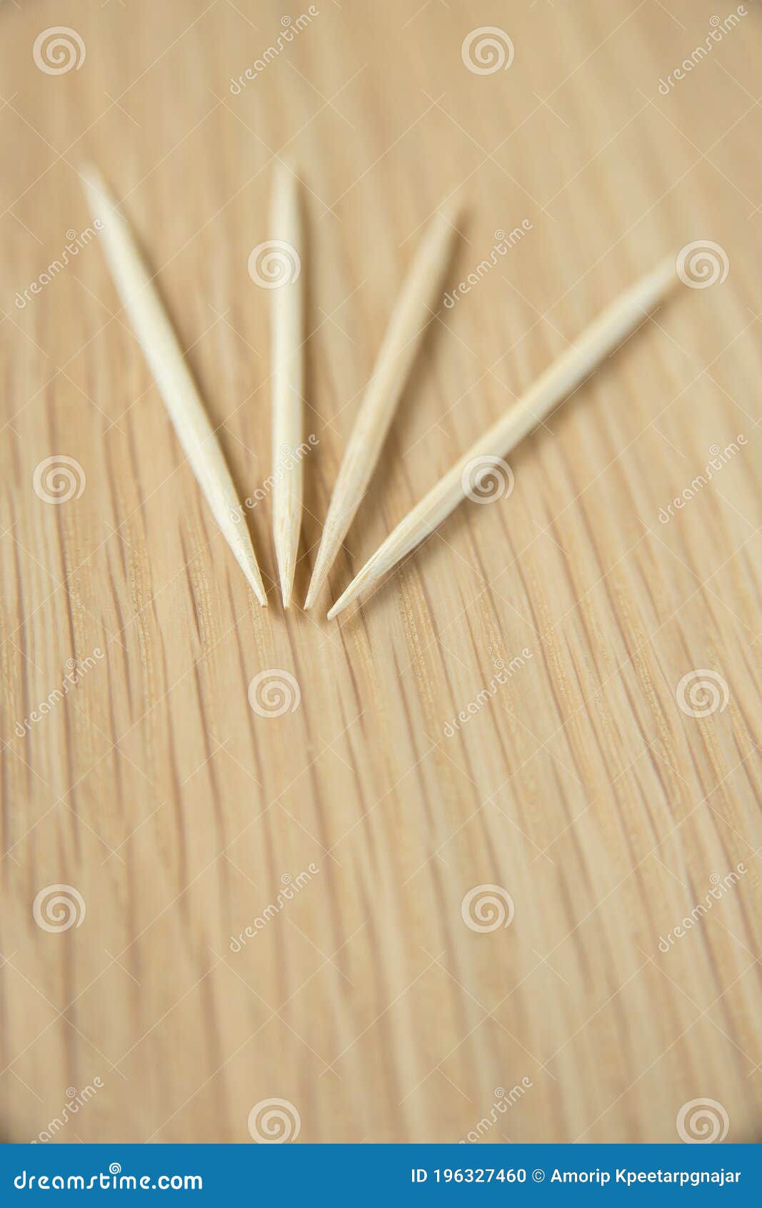 Counting by Toothpick on Four Stock Photo - Image of colored, division ...