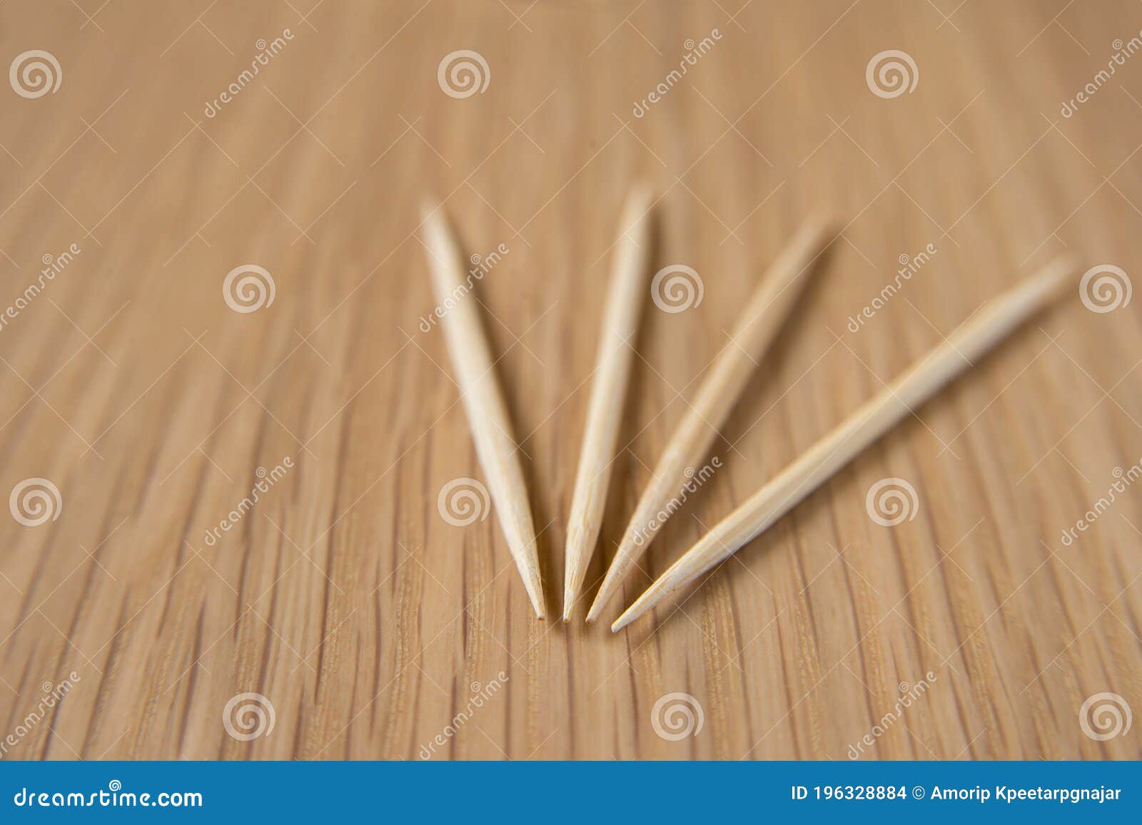 Counting by Toothpick on Four Stock Photo - Image of division ...