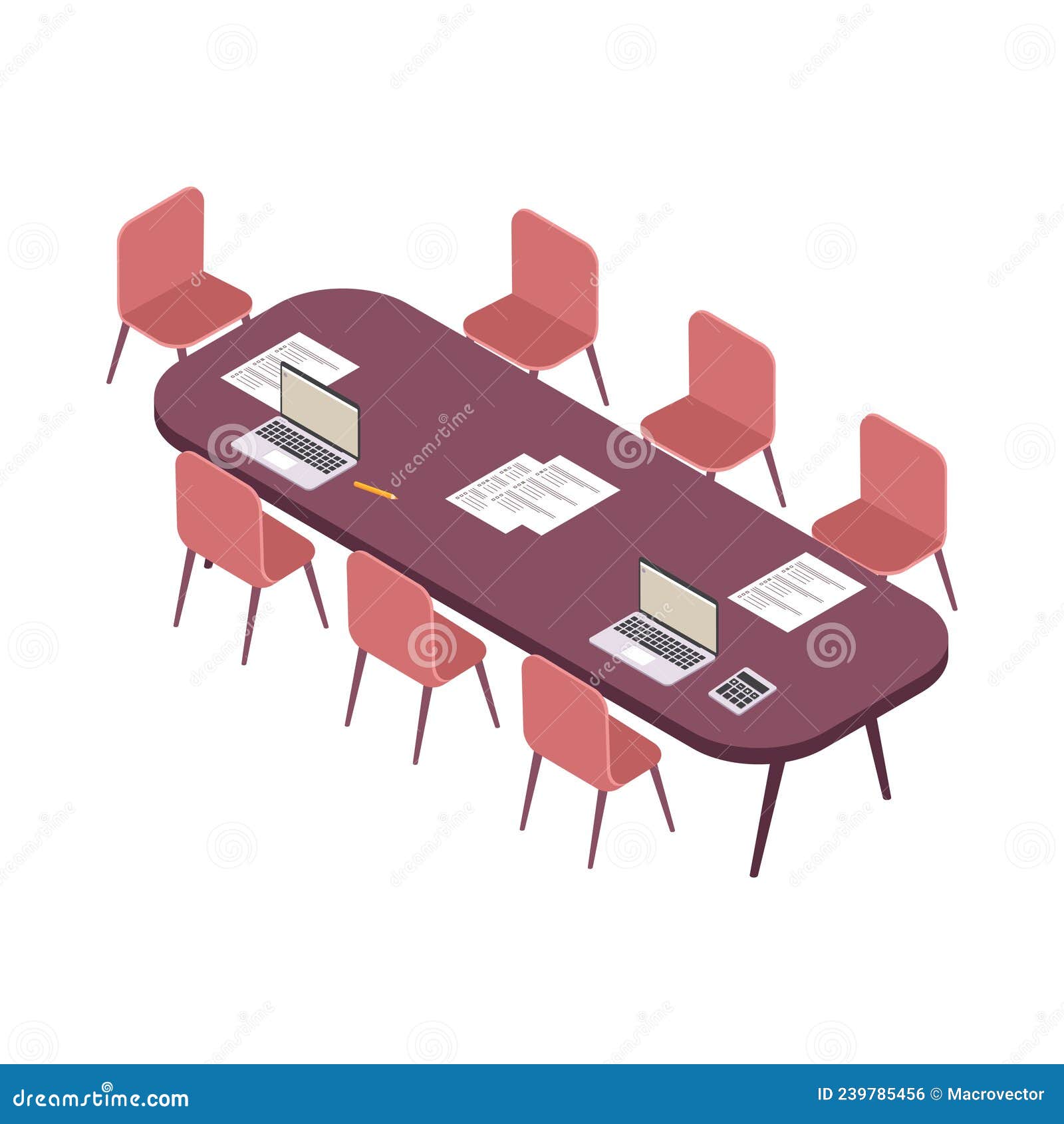 Counting Votes Table stock vector. Illustration of government - 239785456