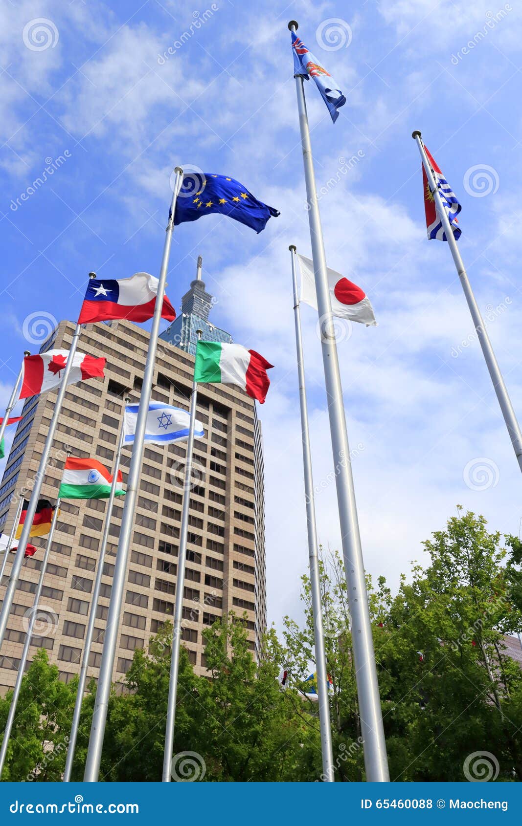 Countries Flags Flying Stock Photos - 201 Images