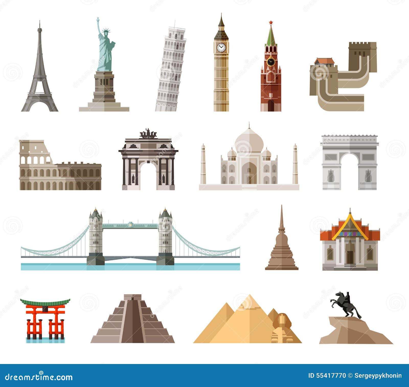 Countries of the World Vector Logo Design Template Stock Vector ...