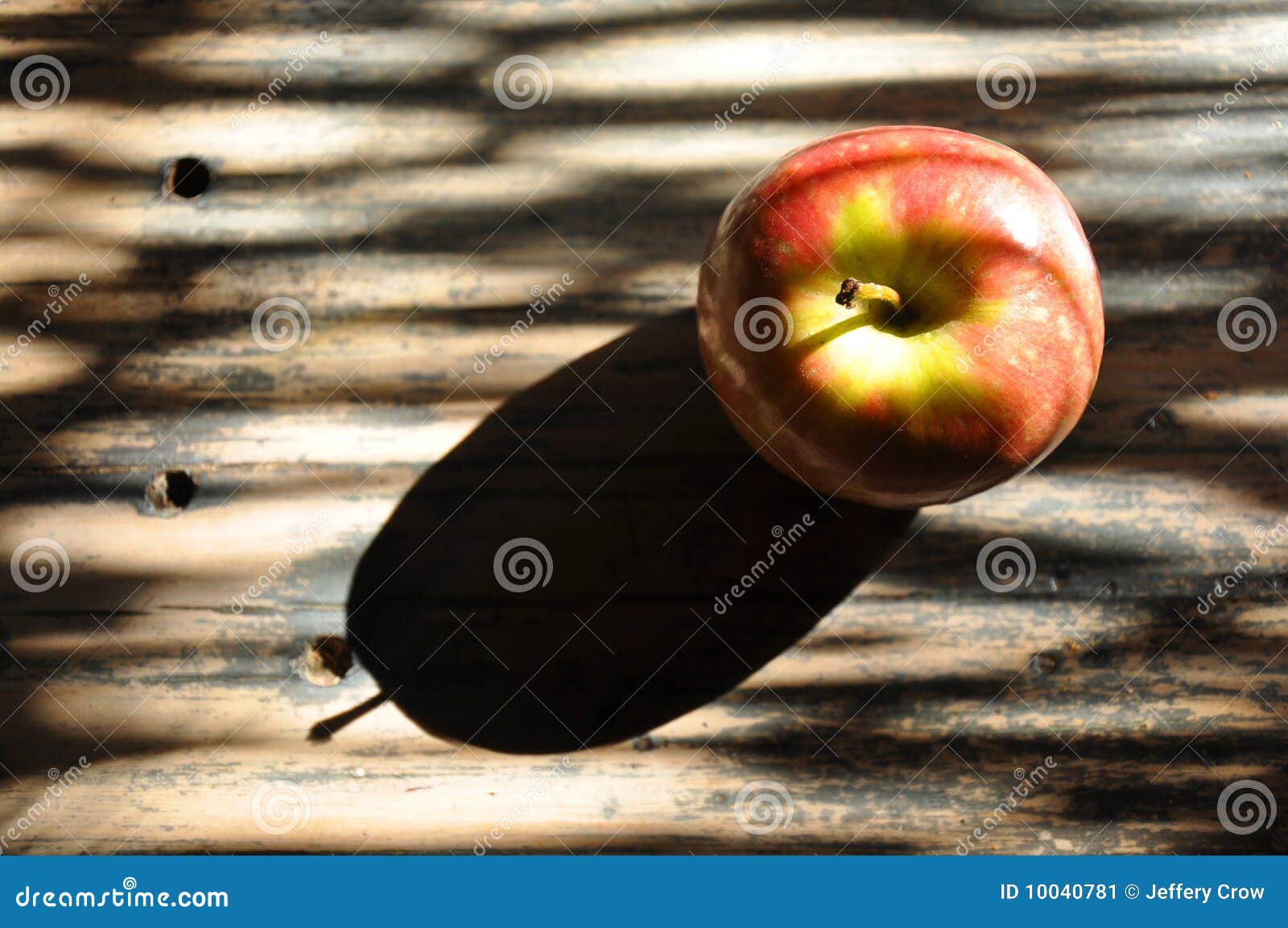 Country apple stock image. Image of apple, fruit, rustic - 10040781
