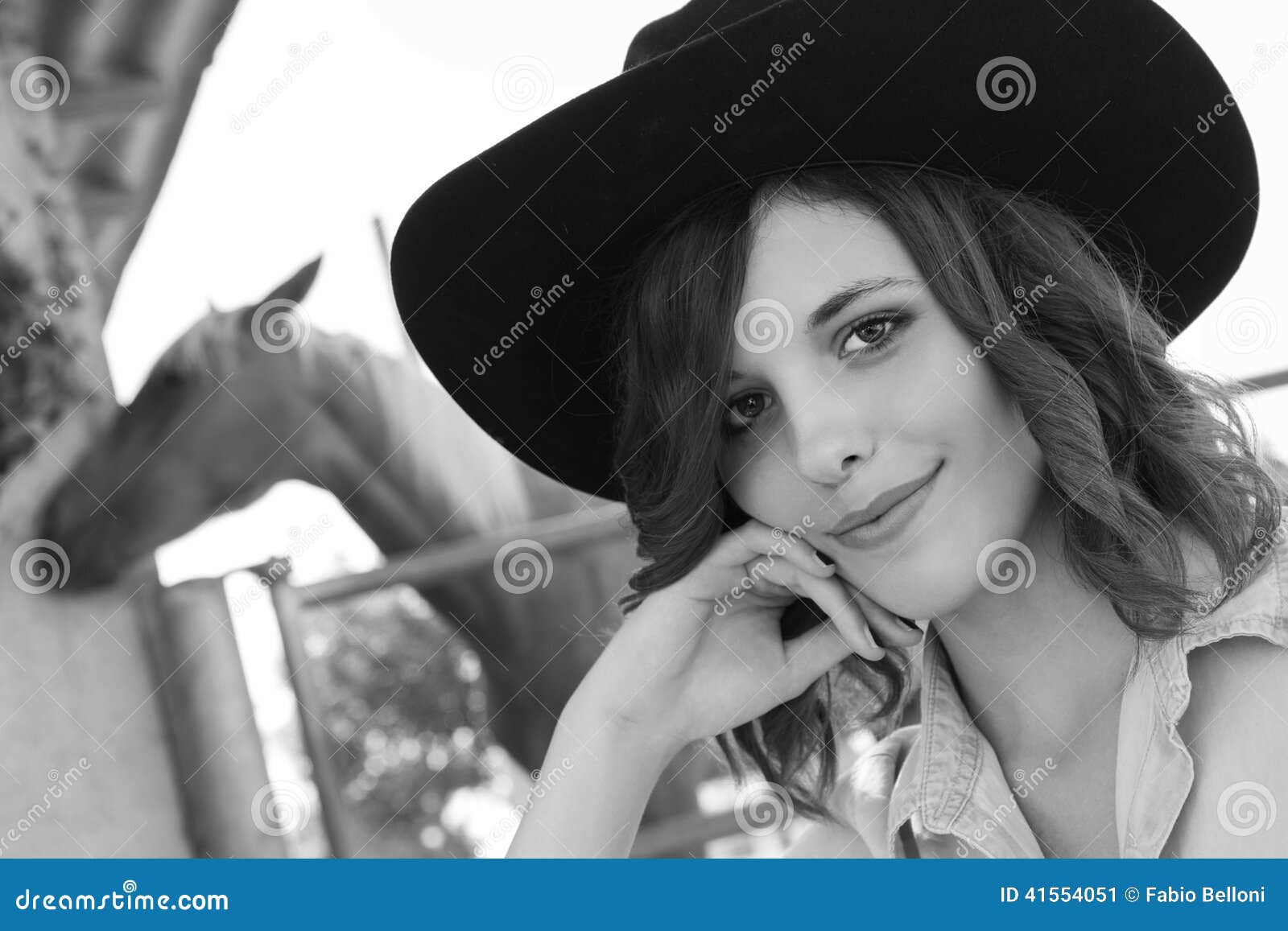 Country stock image. Image of adventure, female, cowgirl - 41554051