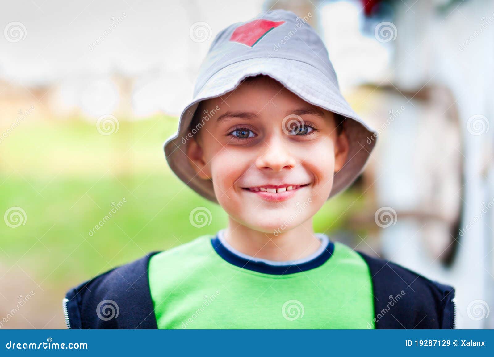 Country boy outdoor stock image. Image of happiness, adorable - 19287129