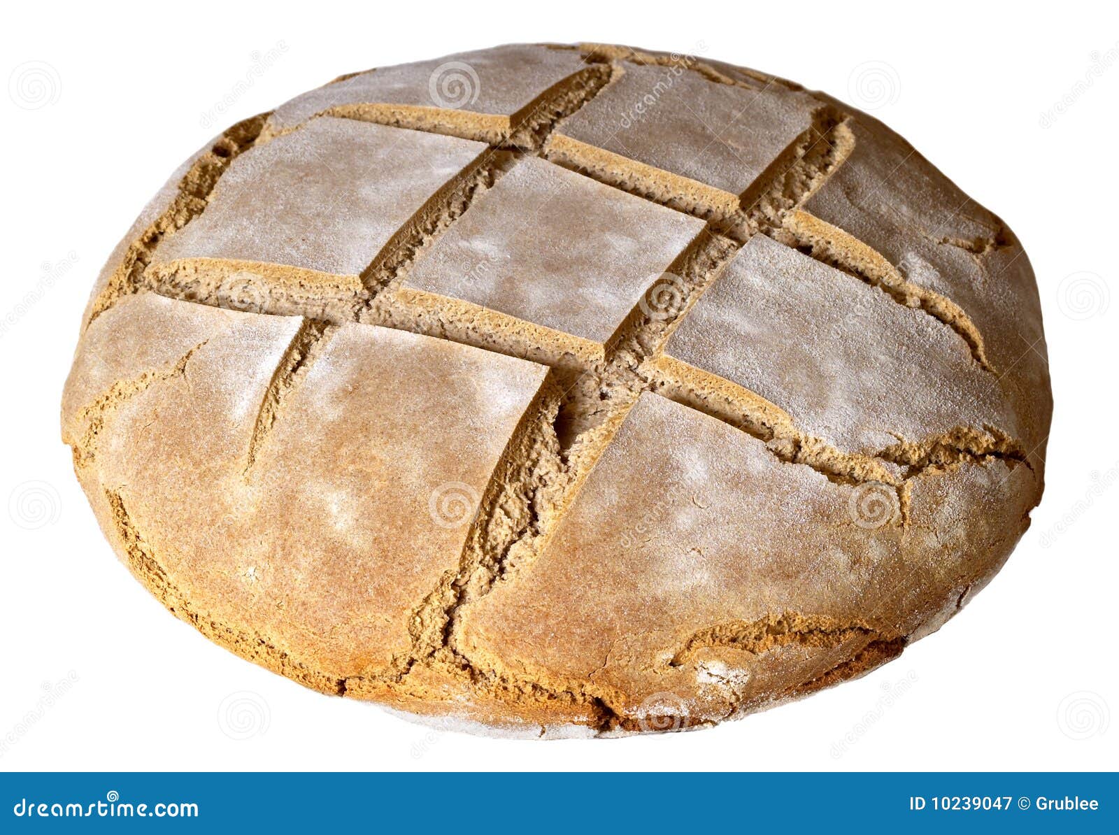 Country bread stock image. Image of isolated, crust, background - 10239047