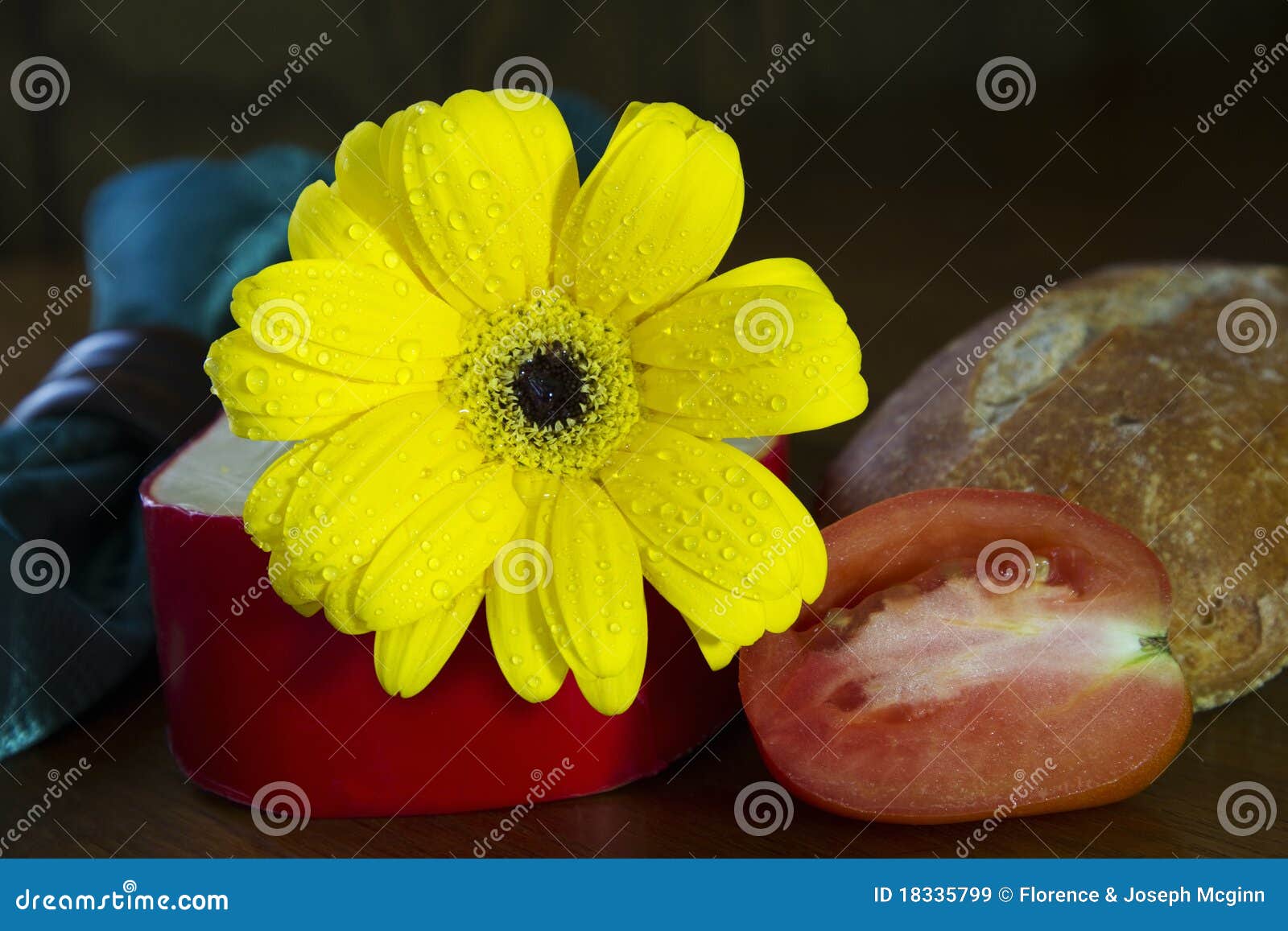 Country Break stock image. Image of bread, food, spring - 18335799