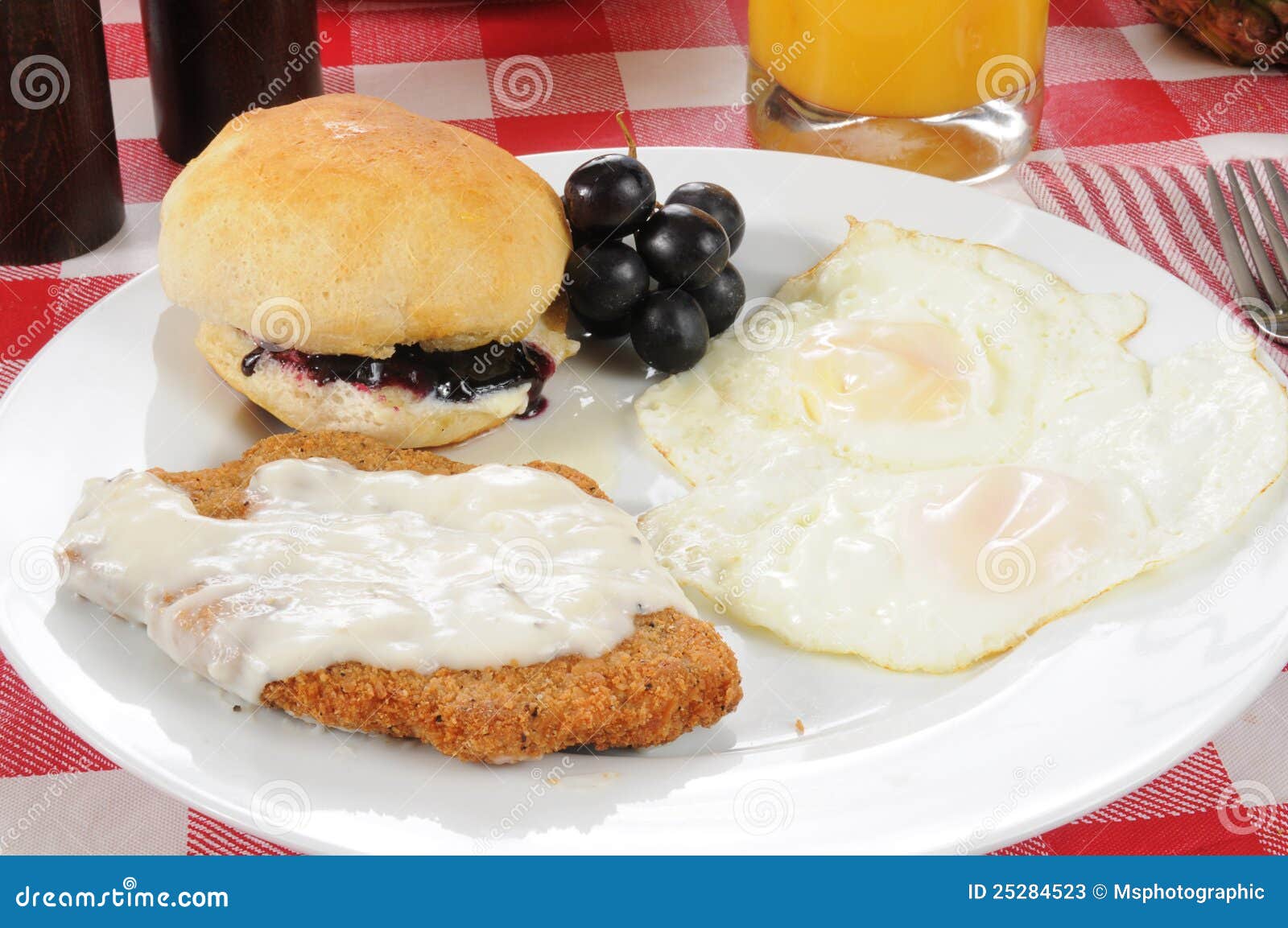 Country breakfast stock image. Image of rolls, biscuit - 25284523