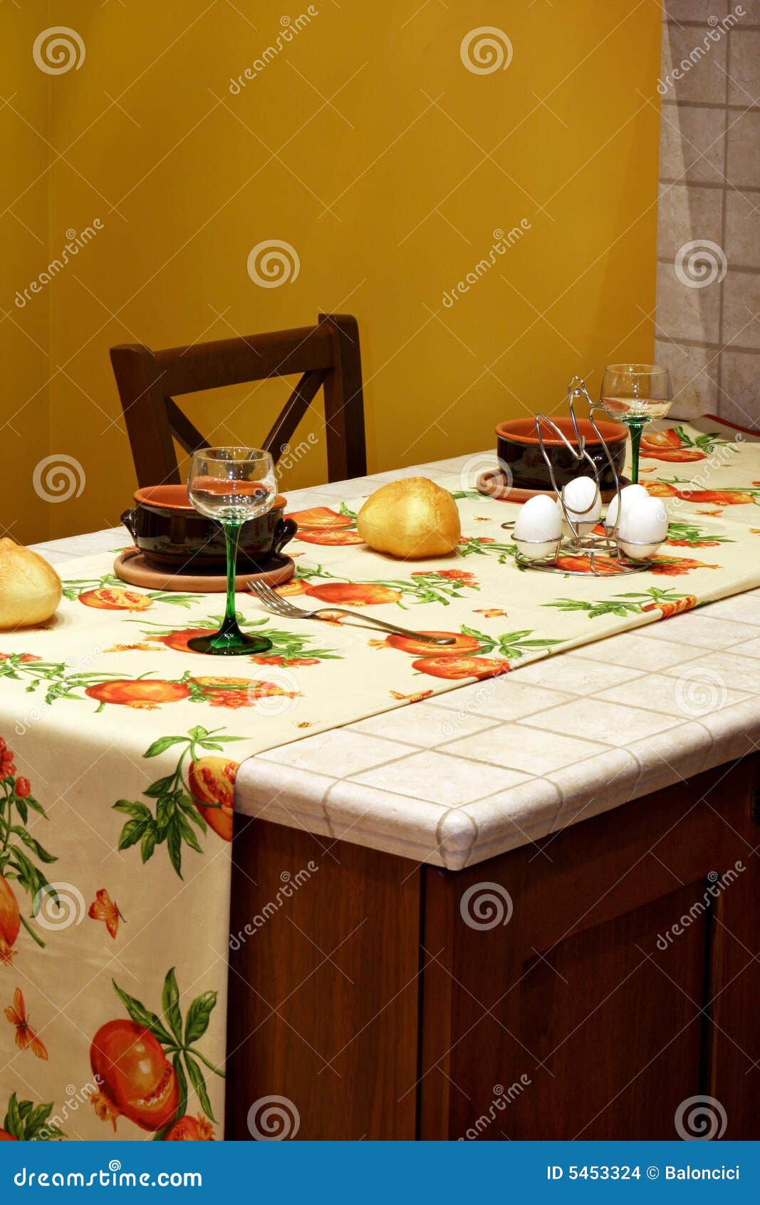 Country breakfast vertical stock photo. Image of indoor - 5453324