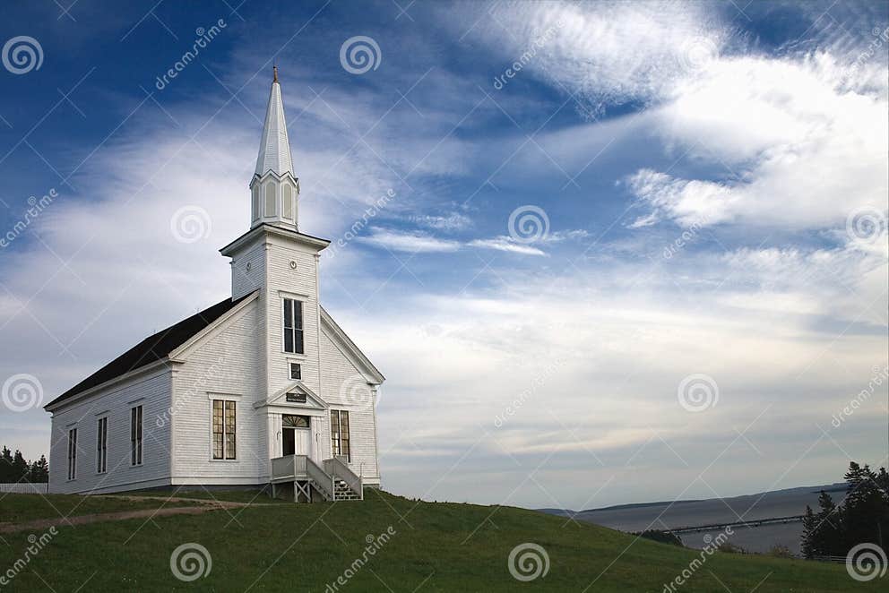 Country Church stock image. Image of vintage, christ - 10129329