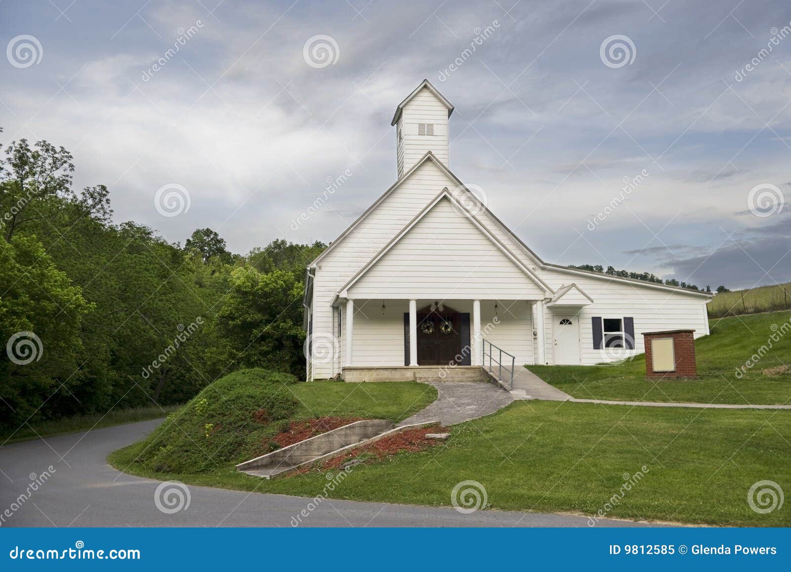 Country Church stock image. Image of country, christianity - 9812585