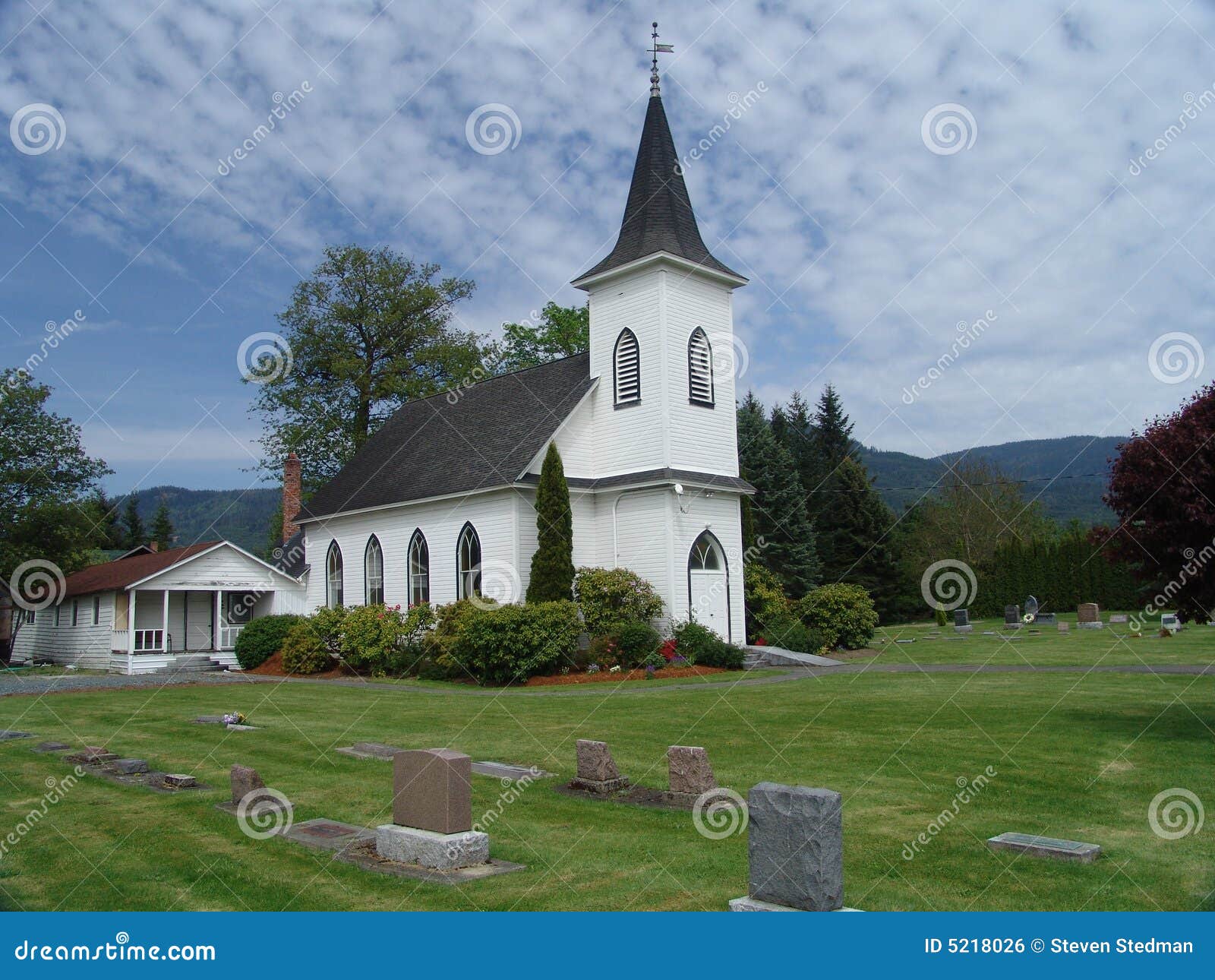 Country Church Graveyard stock photo. Image of hope, heritage - 5218026