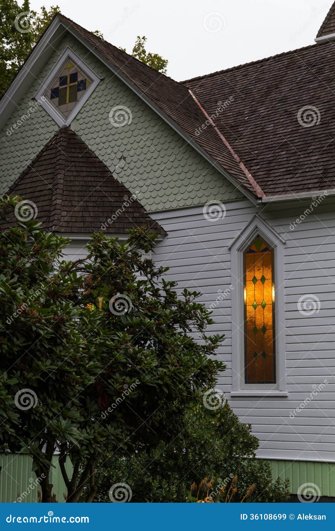 Country church stock image. Image of architecture, autumn - 36108699