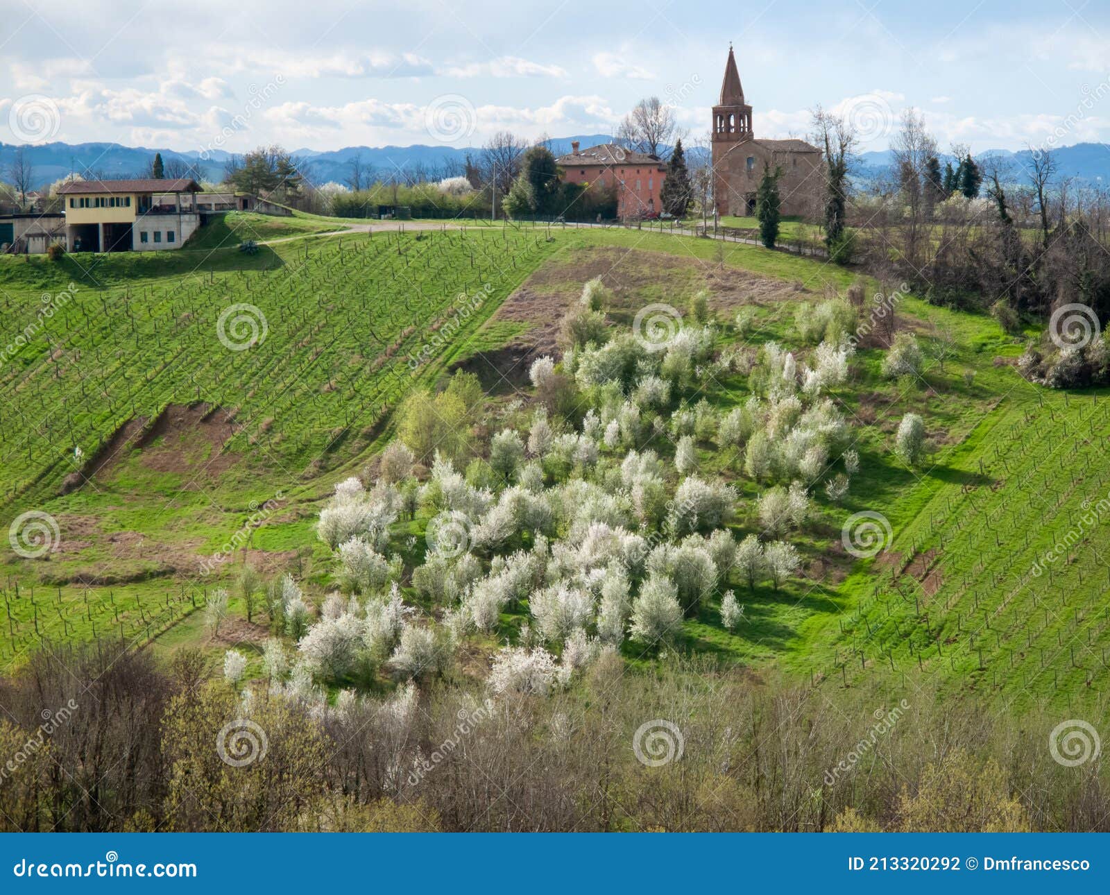 Country Churches Solignano Vecchio Emilia Romagna Stock Photo - Image ...