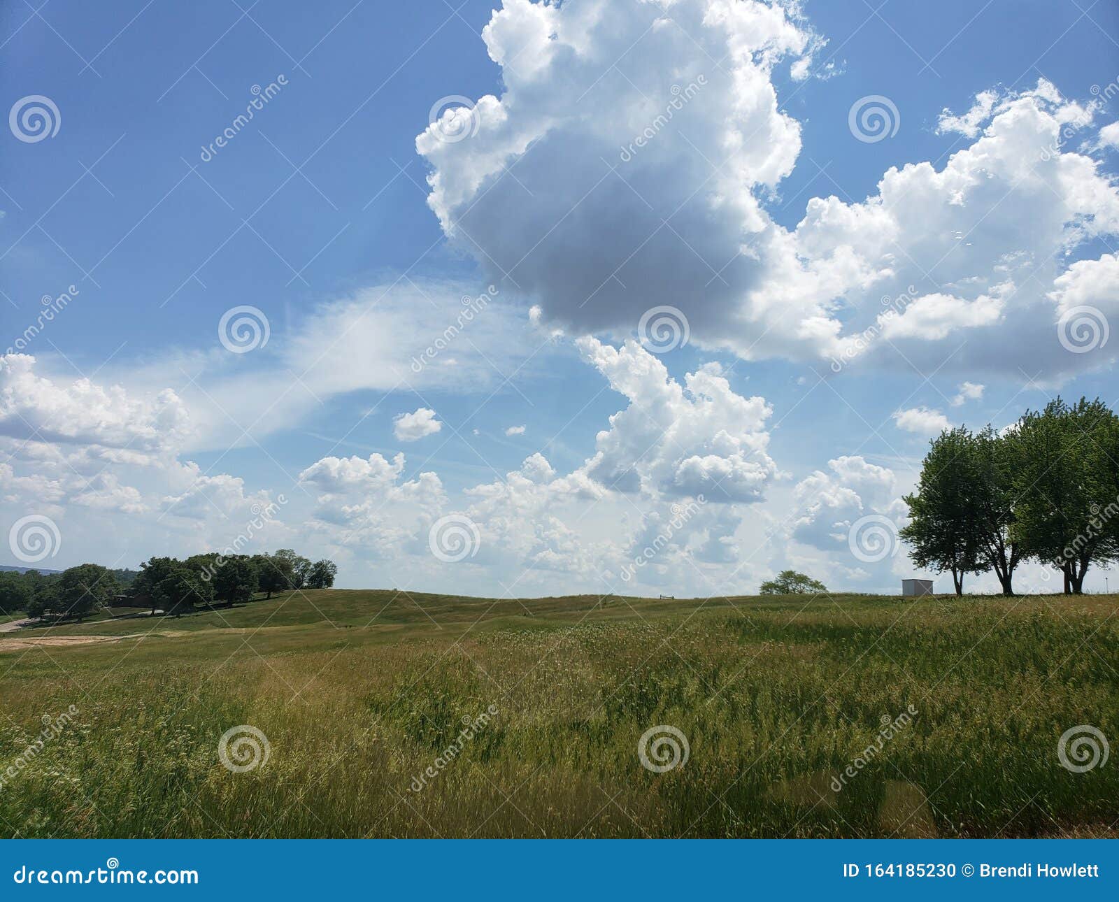 Country clouds scenery stock photo. Image of country - 164185230