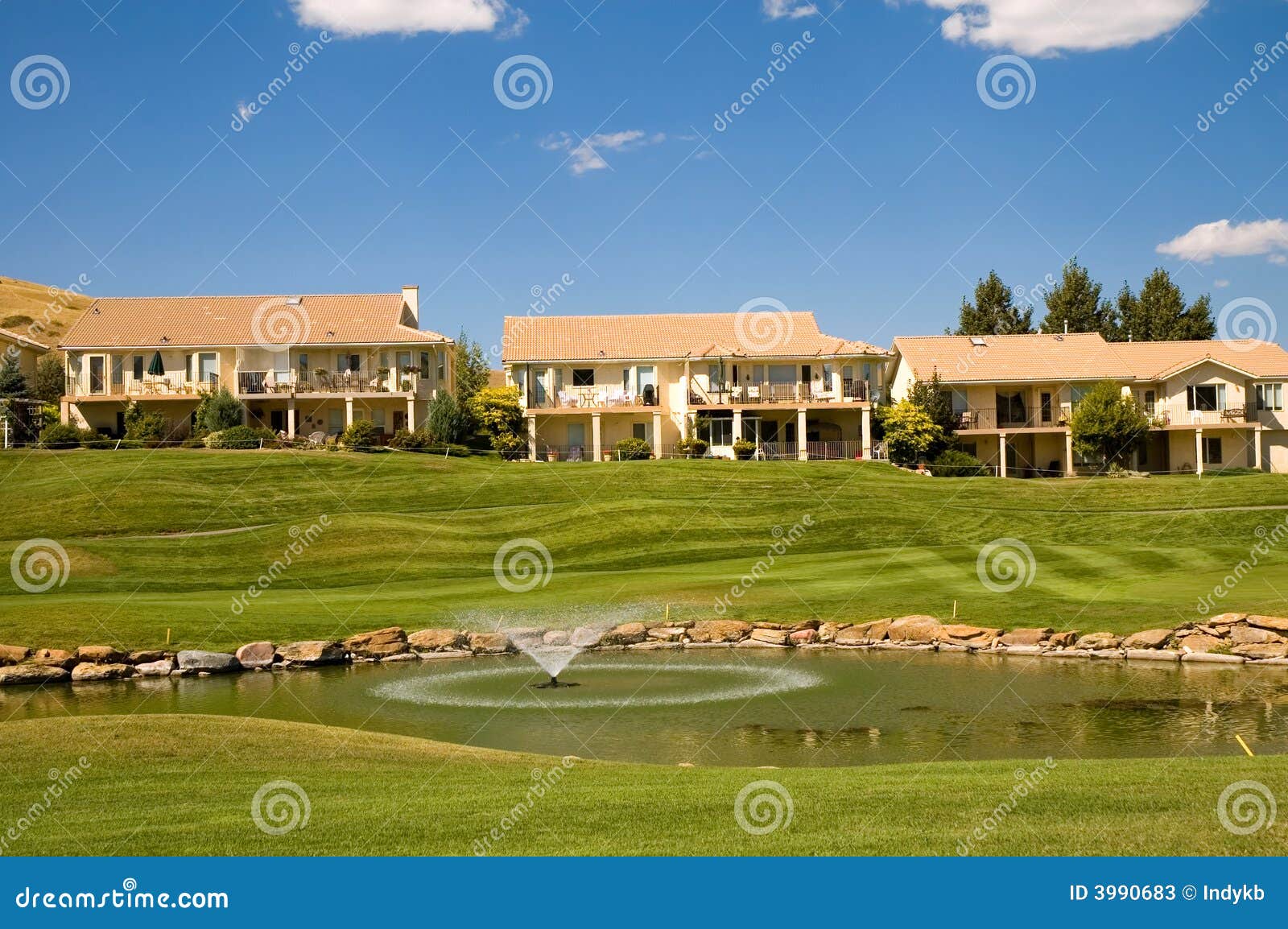 Country club stock image. Image of blue, rich, country - 3990683