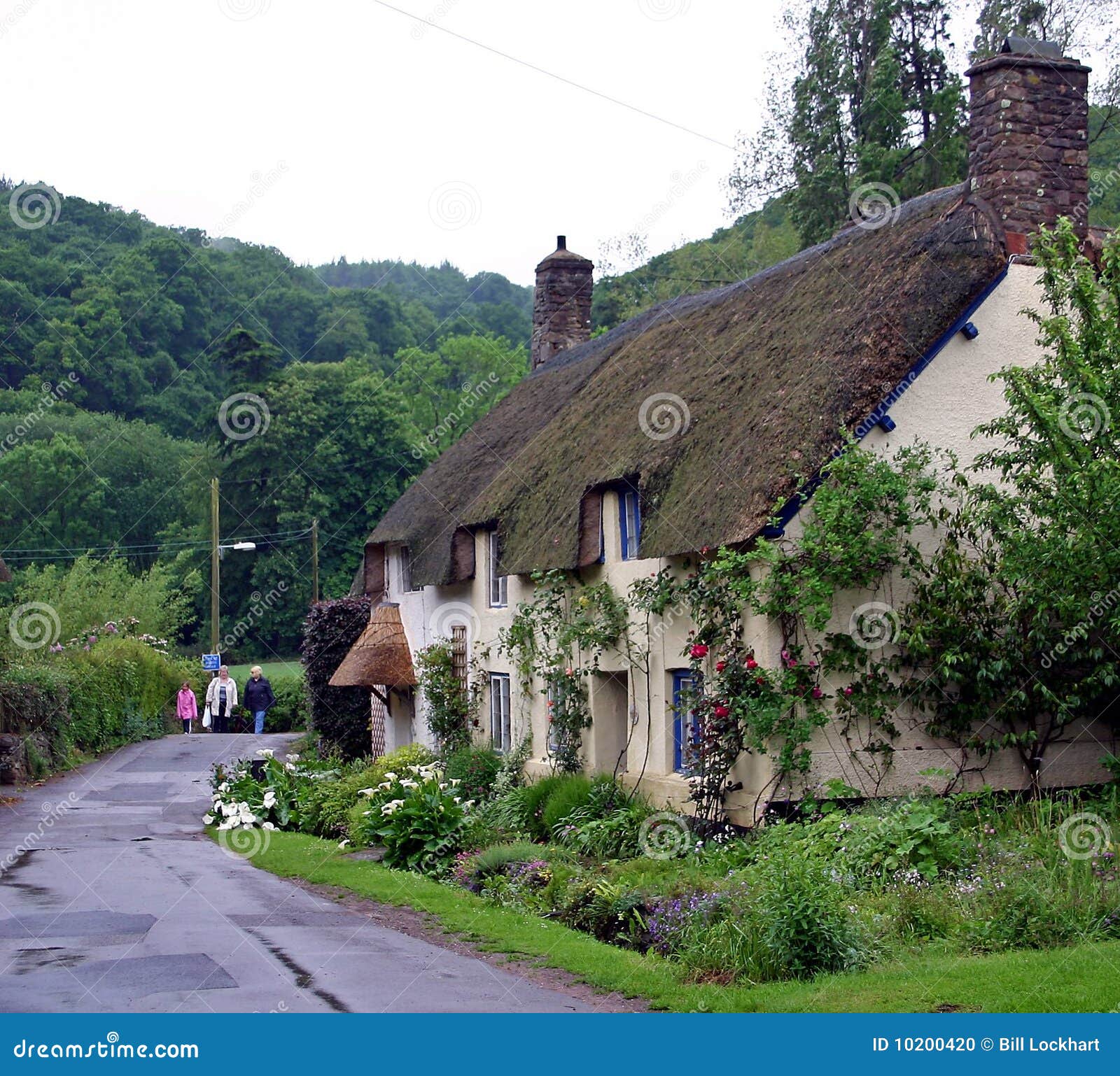 Country Cottage Devon stock photo. Image of village, rural - 10200420