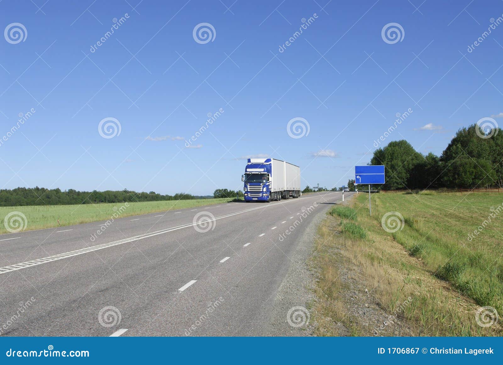 Country delivery stock image. Image of road, delivery - 1706867