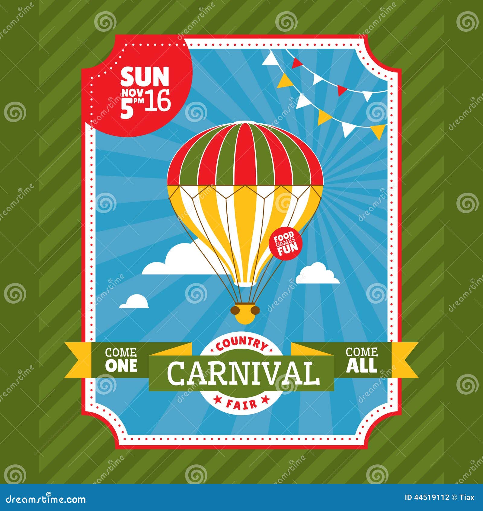 Country Fair Clipart Set/eps Cartoon Vector | CartoonDealer.com #20048943