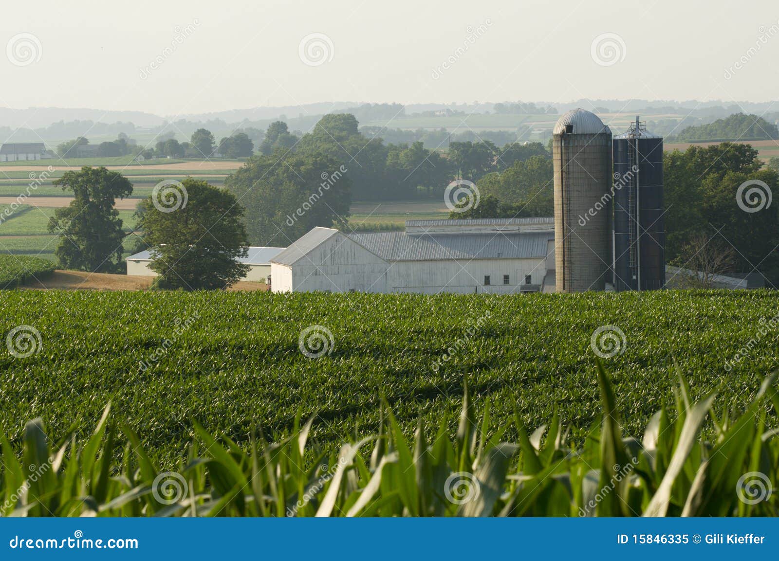 Country farm stock image. Image of farm, pennsylvania - 15846335