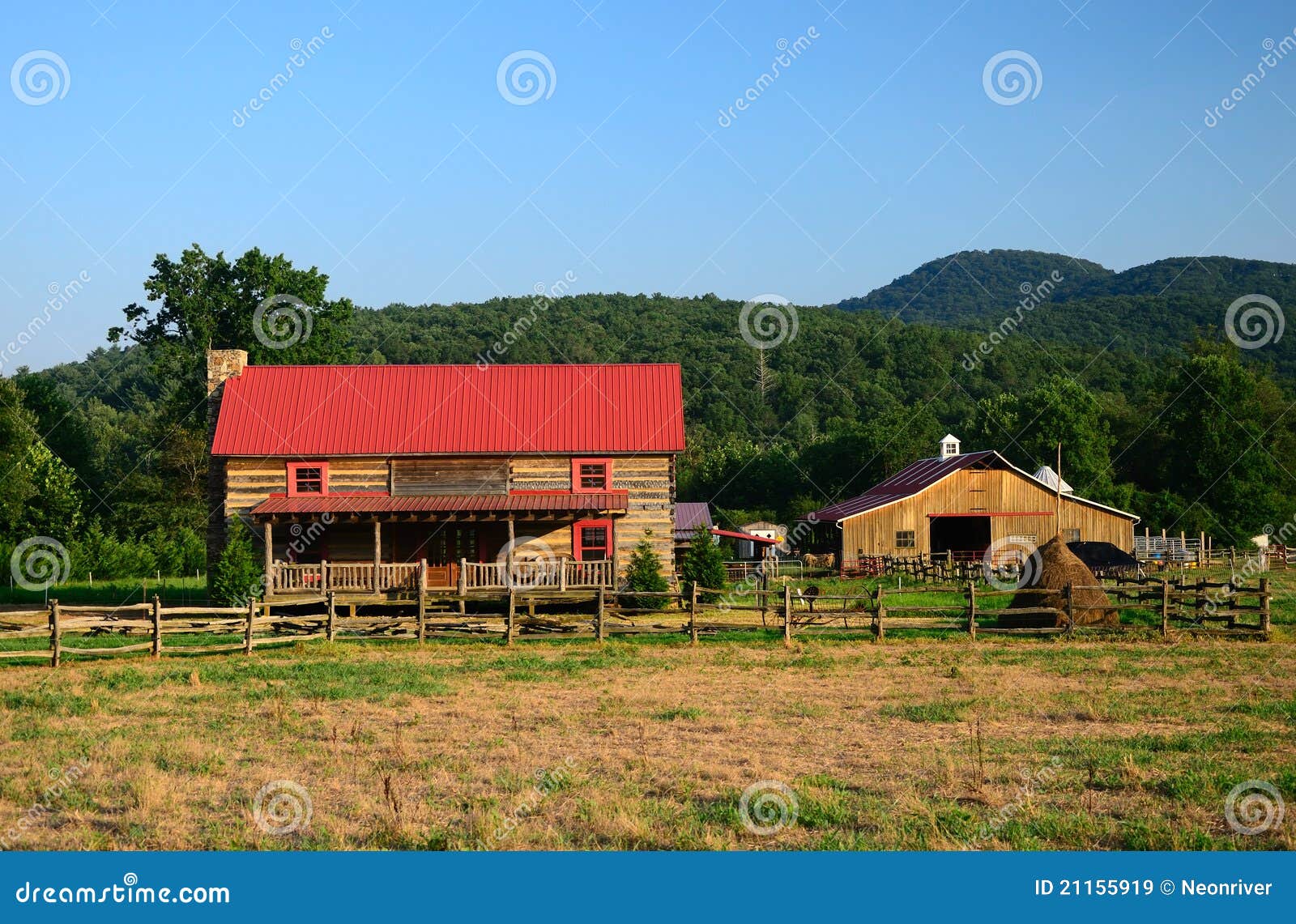 Country Farm stock image. Image of rural, rustic, farm - 21155919