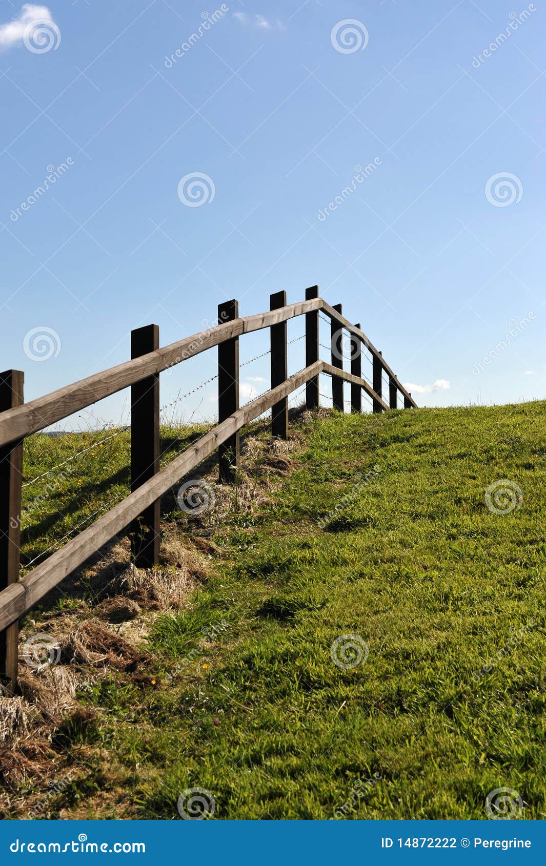 Country Fence stock photo. Image of grass, summer, horizontal - 14872222