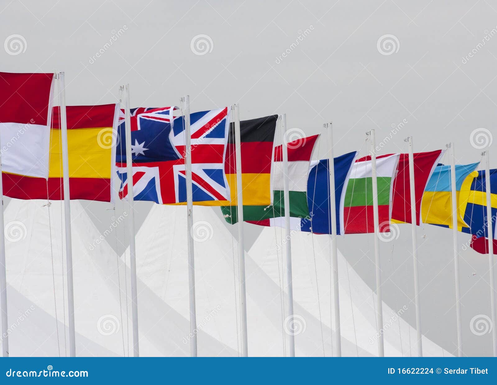 Country Flags stock photo. Image of posts, nations, post - 16622224
